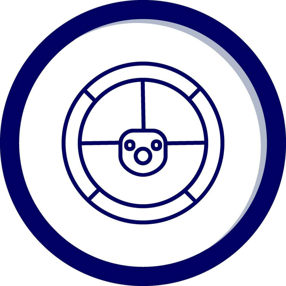 Steering Wheel Vector Icon 36786758 Vector Art at Vecteezy