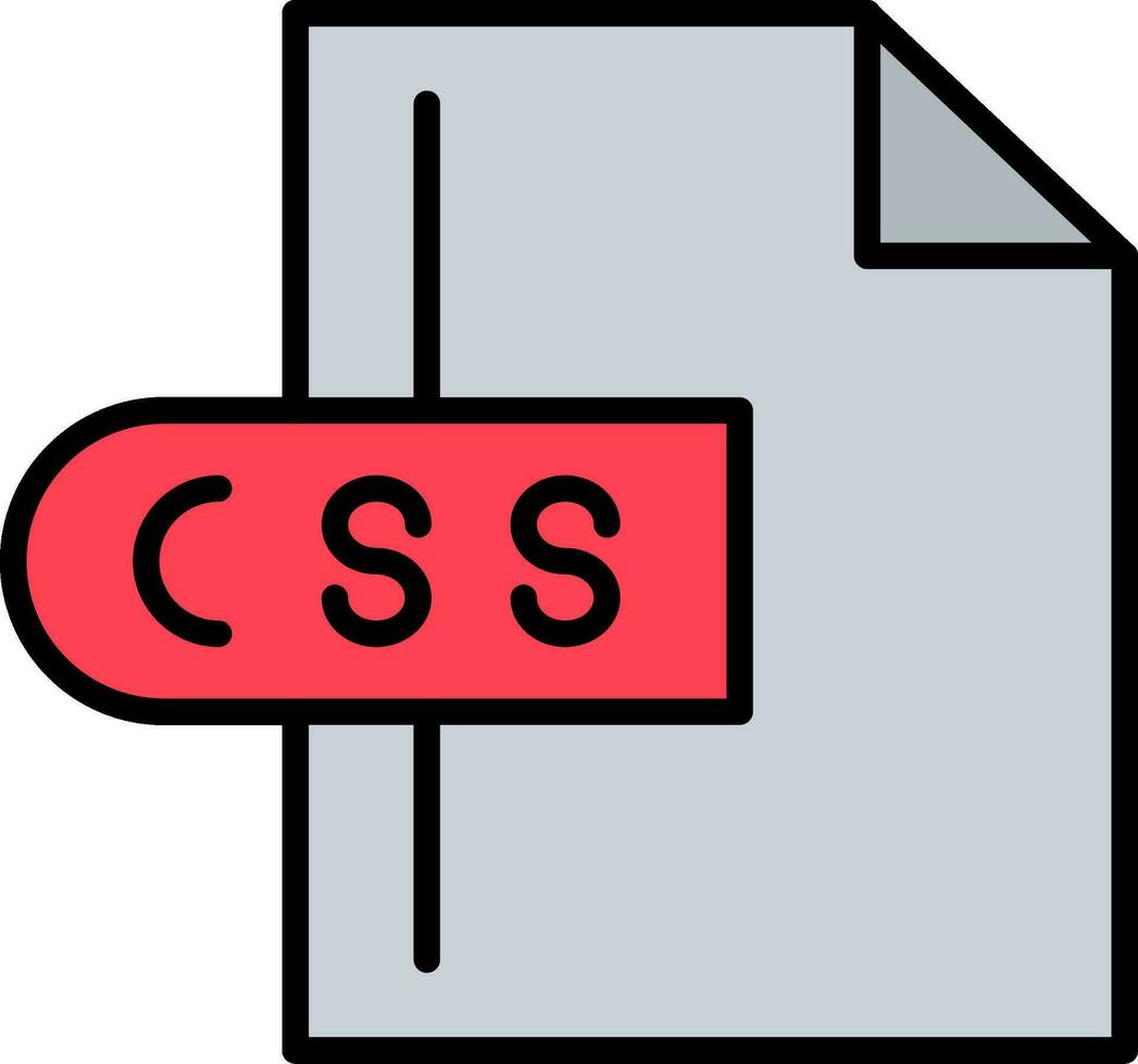 Css File Vector Icon 36787705 Vector Art at Vecteezy