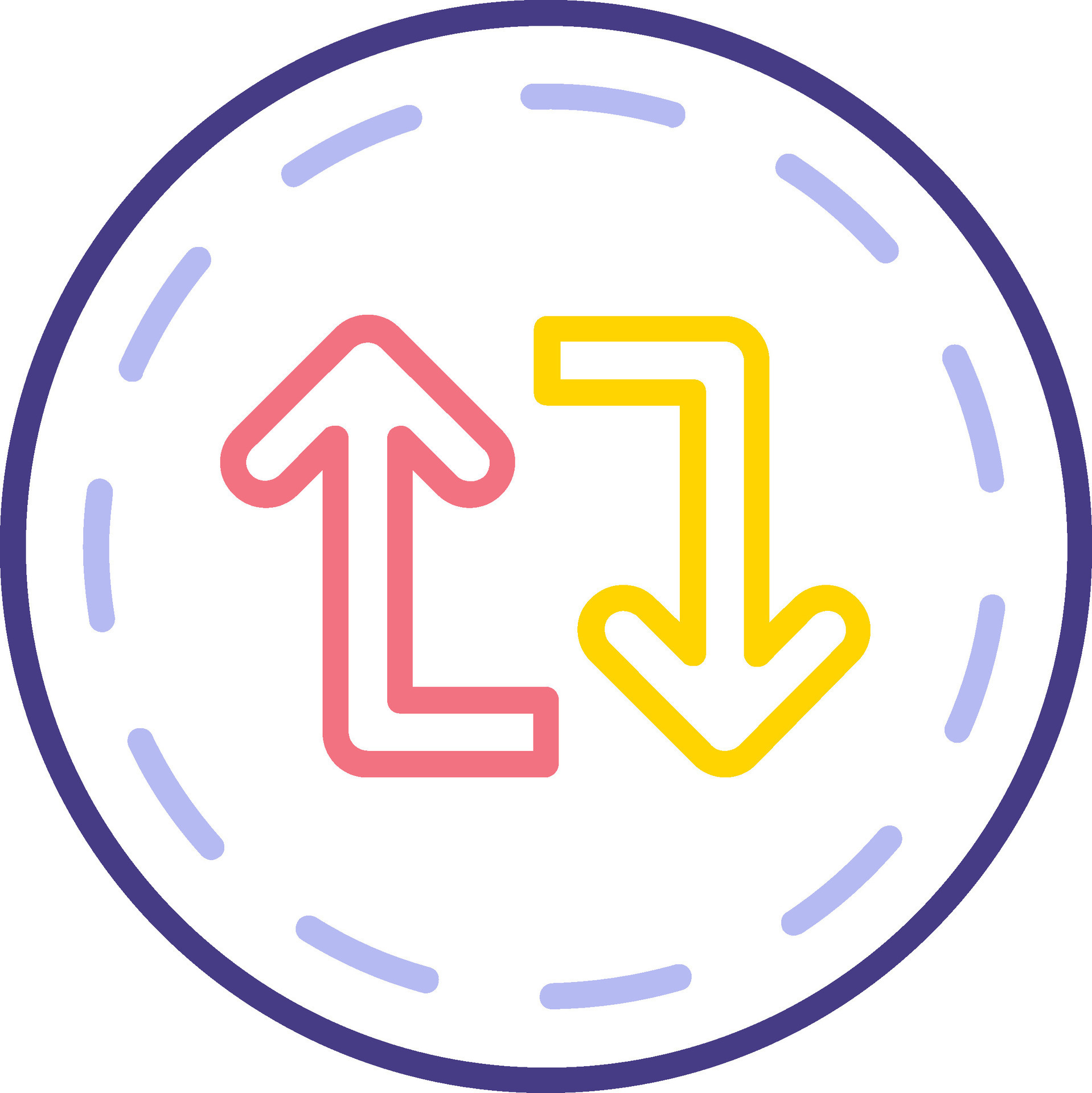 Loop Vector Icon 36788576 Vector Art at Vecteezy