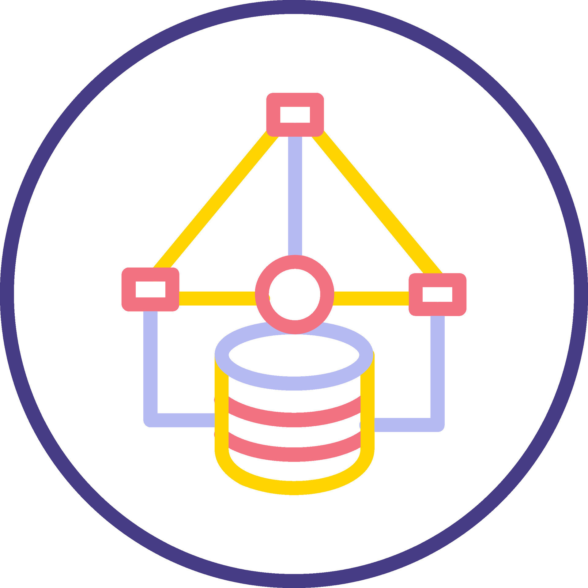 Data Model Vector Icon 36788785 Vector Art at Vecteezy