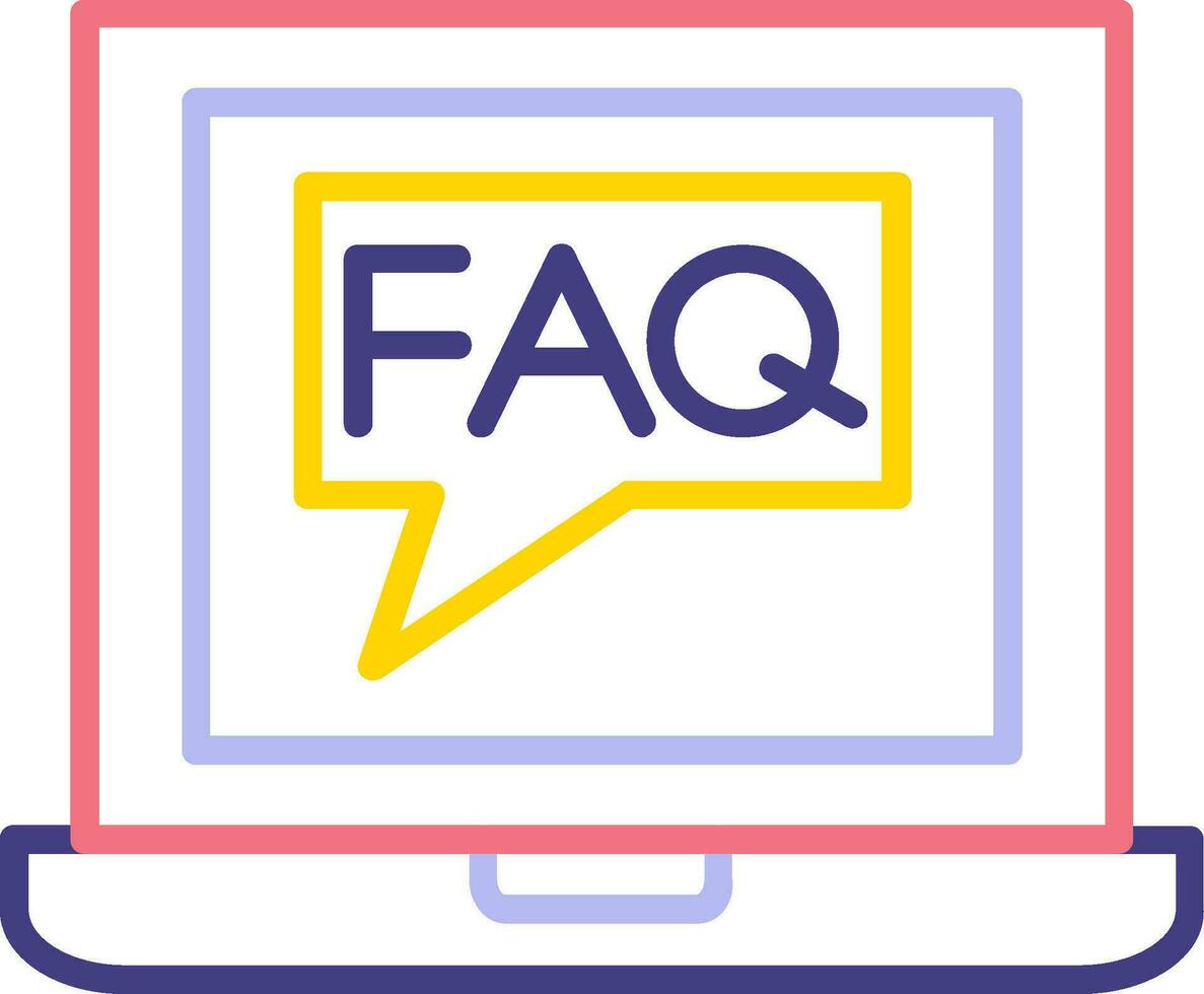 Faq Vector Icon 36789016 Vector Art at Vecteezy
