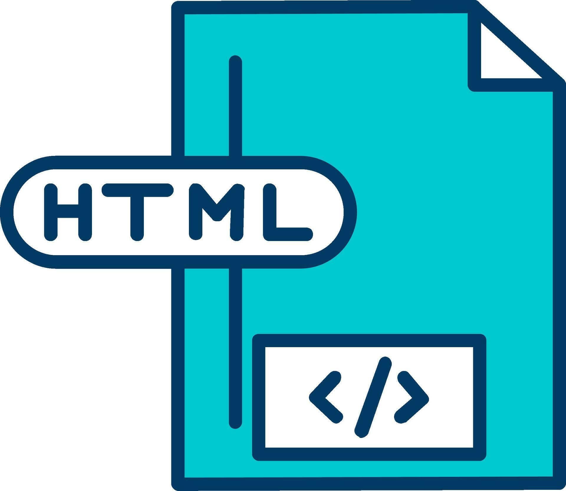 Html File Vector Icon 36792138 Vector Art at Vecteezy