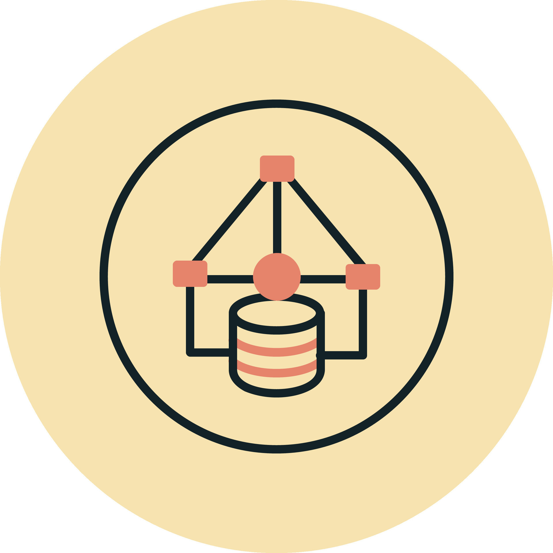 Data Model Vector Icon 36807120 Vector Art at Vecteezy