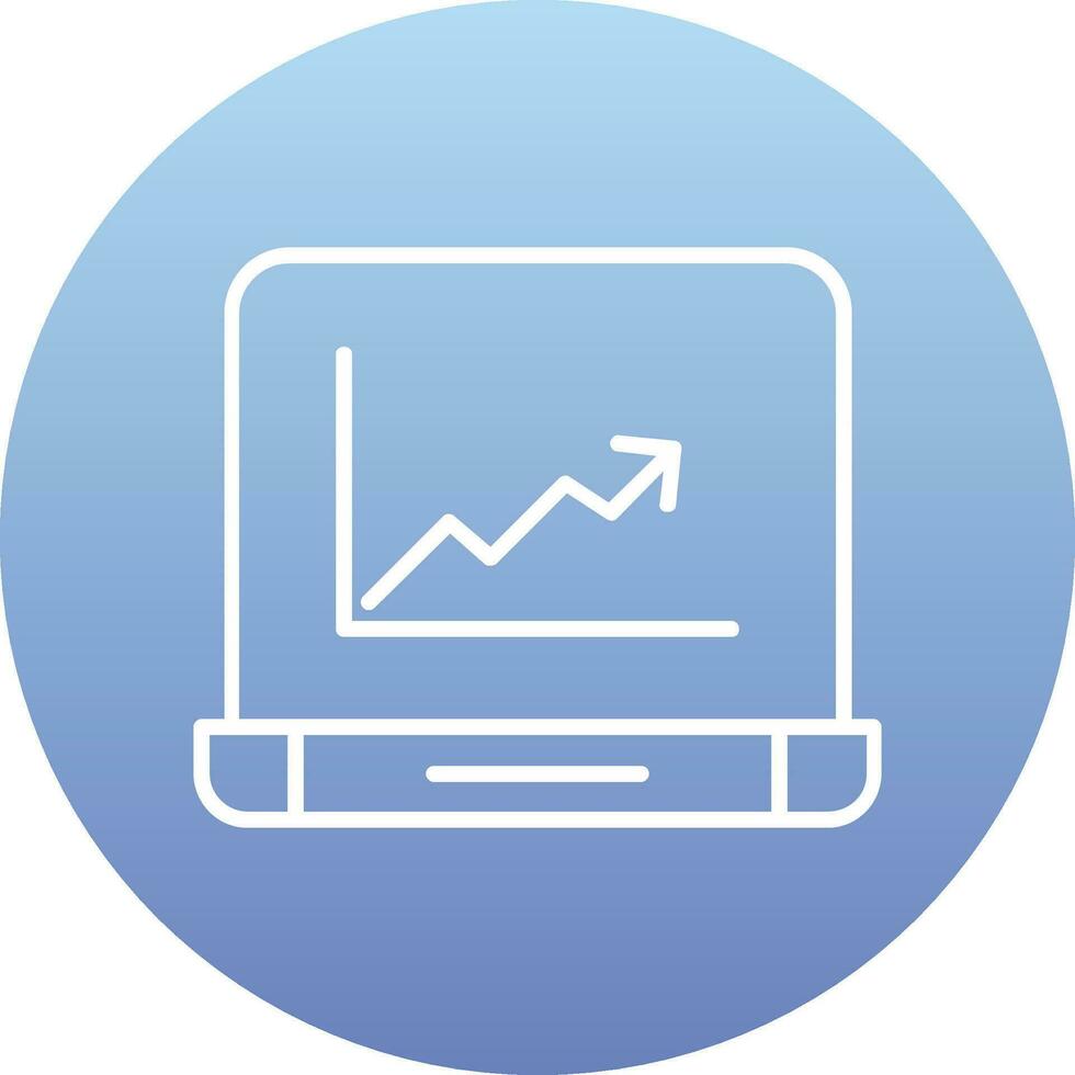 Progress Chart Vector Icon 36809417 Vector Art at Vecteezy