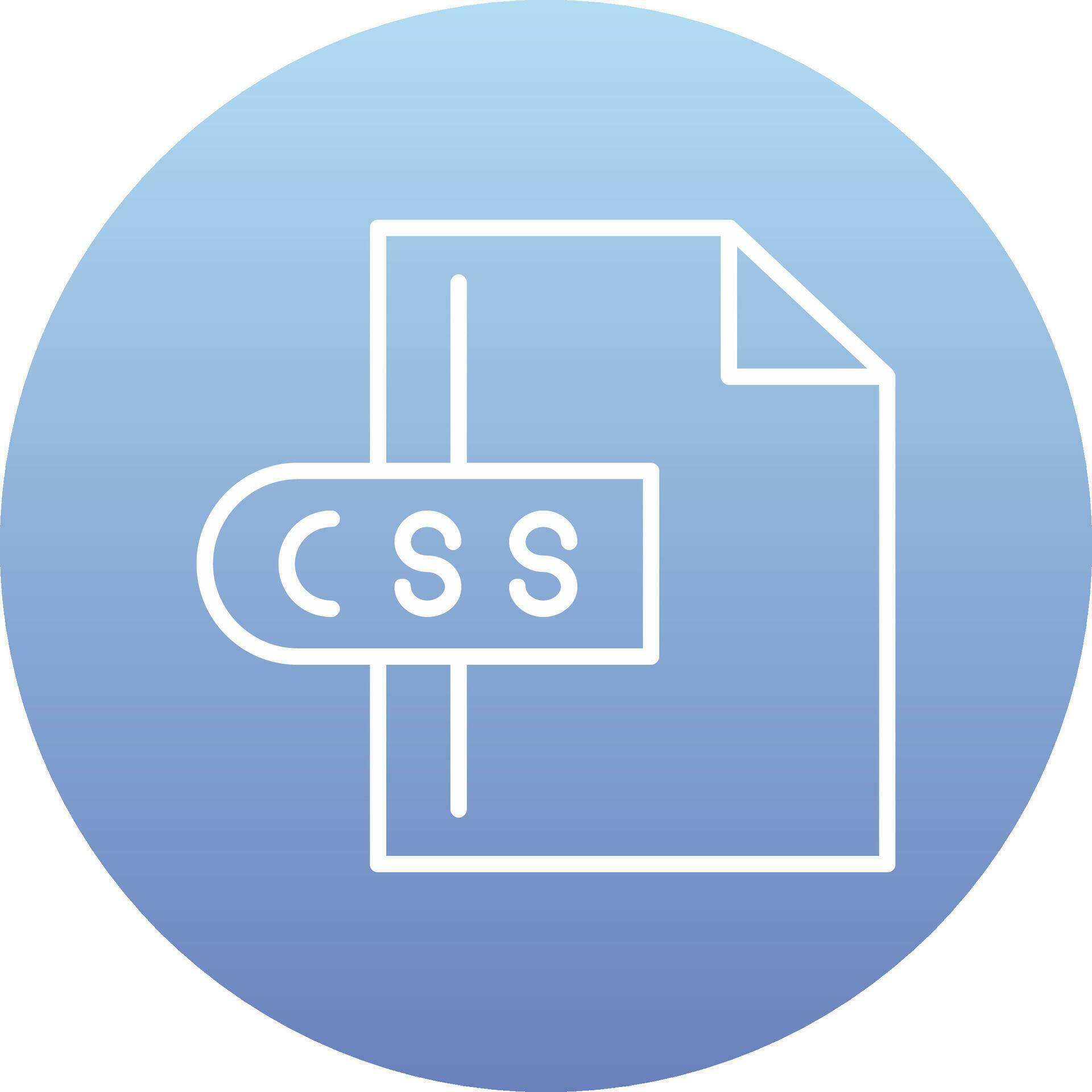 Css File Vector Icon 36809506 Vector Art at Vecteezy