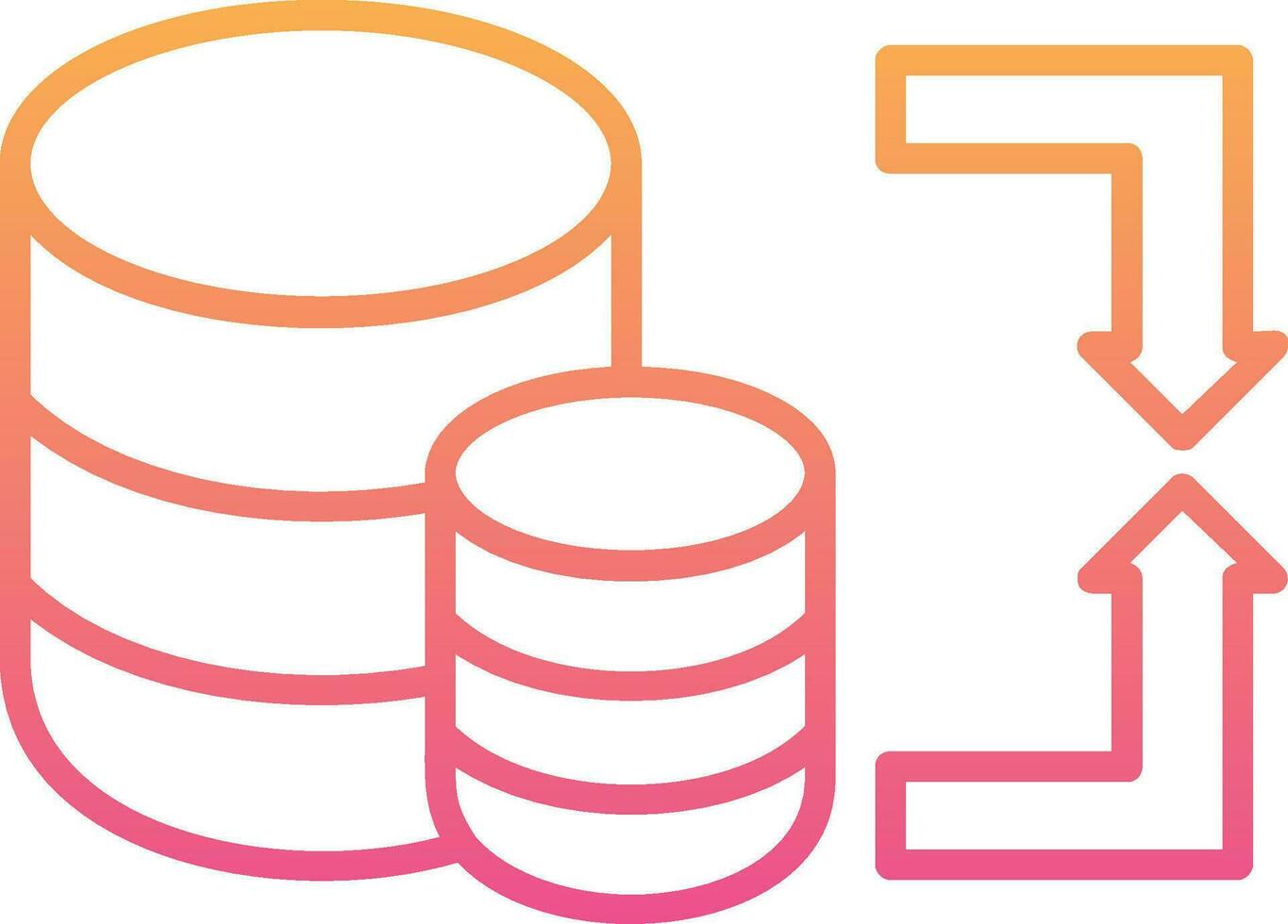 Data Migration Vector Icon 36811287 Vector Art At Vecteezy