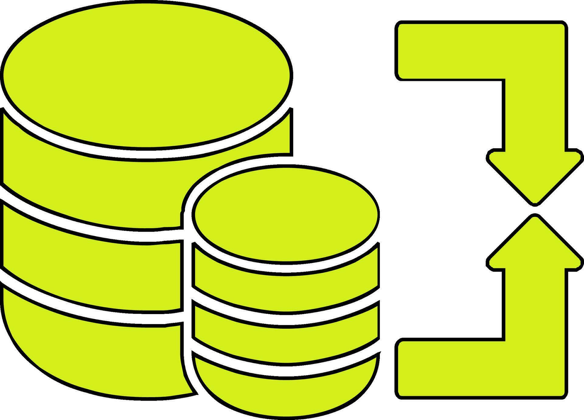 Data Migration Vector Icon 36813098 Vector Art at Vecteezy