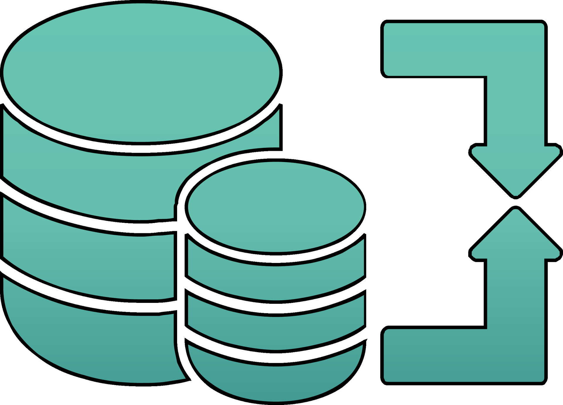 Data Migration Vector Icon 36814484 Vector Art At Vecteezy