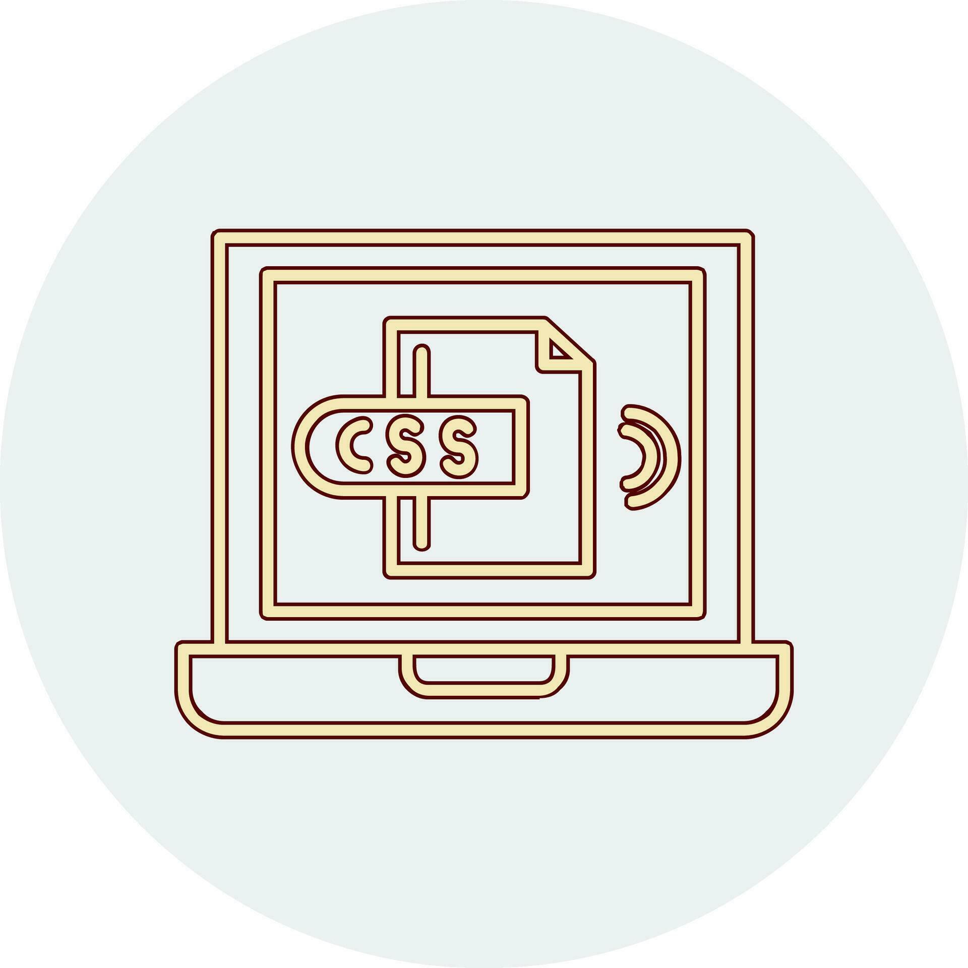 Css Vector Icon 36815430 Vector Art at Vecteezy