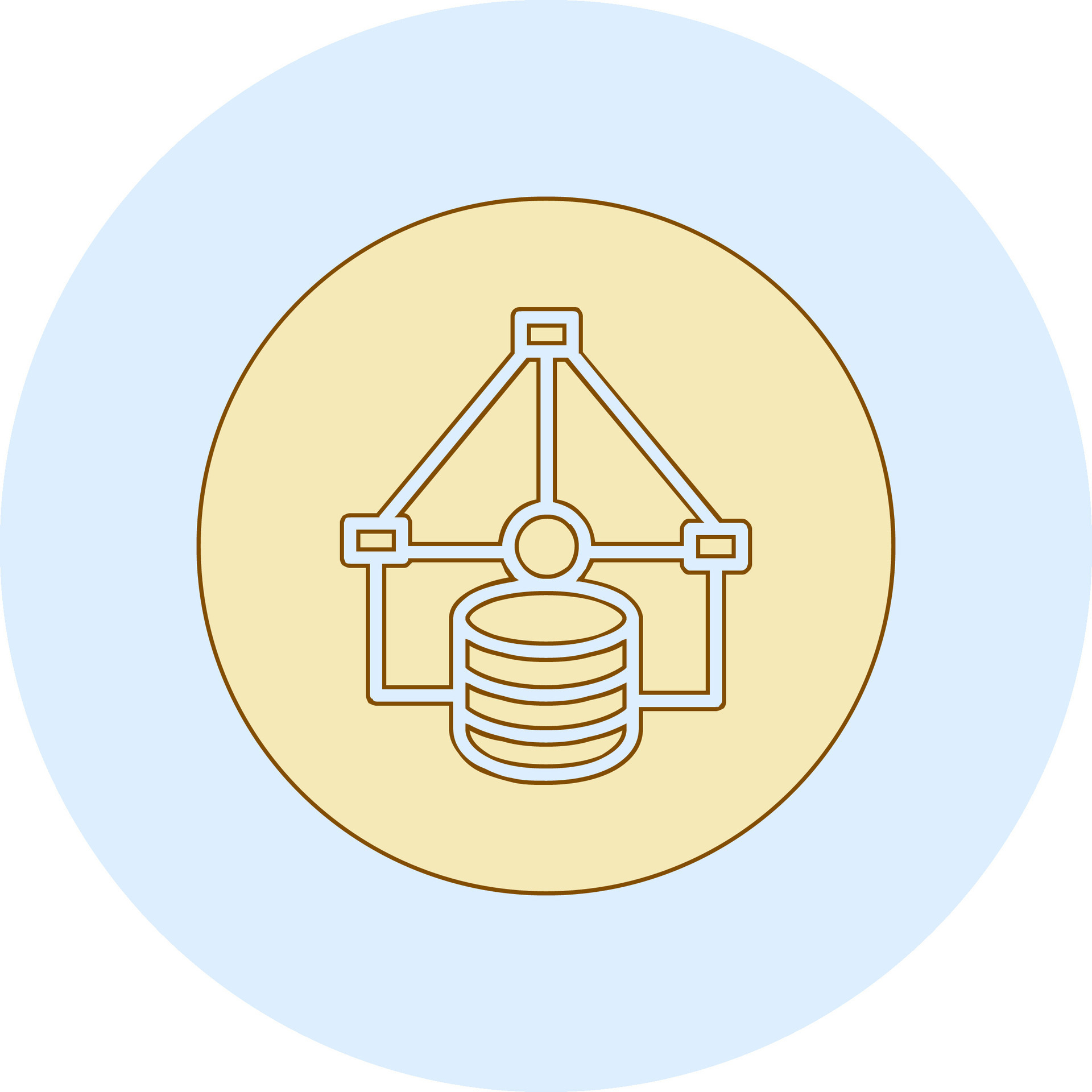 Data Model Vector Icon 36816287 Vector Art at Vecteezy