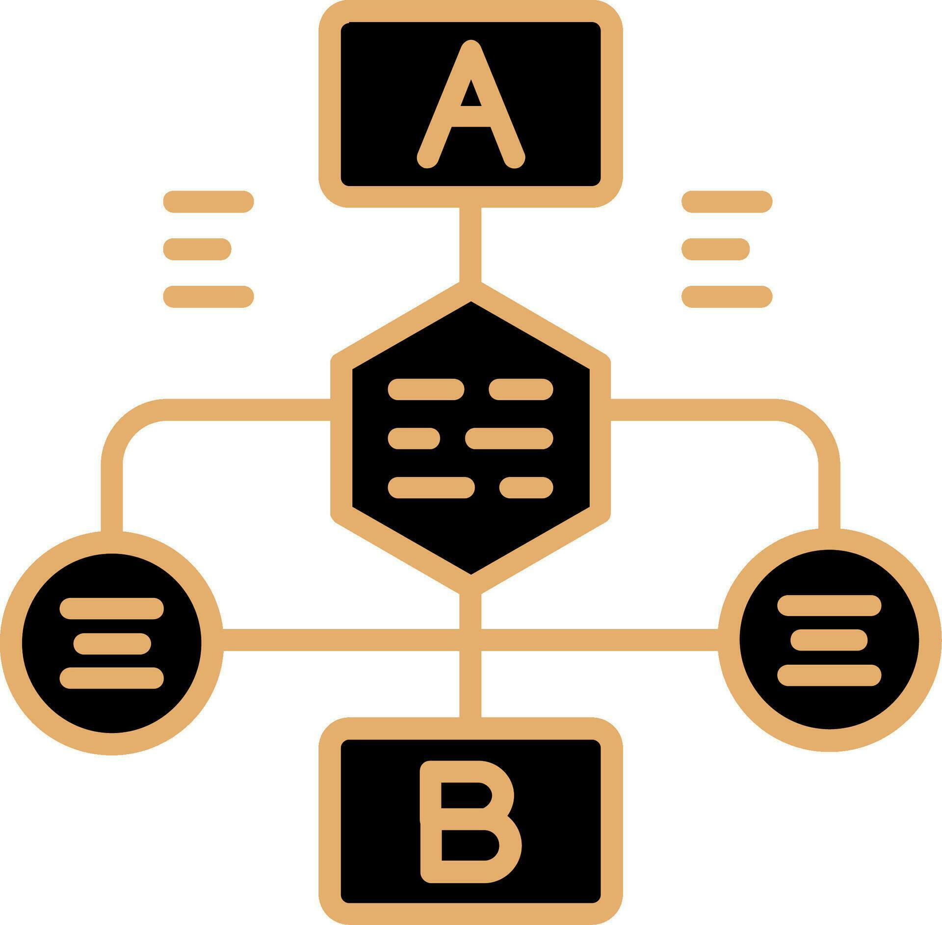Flowchart Vector Icon 36821946 Vector Art at Vecteezy