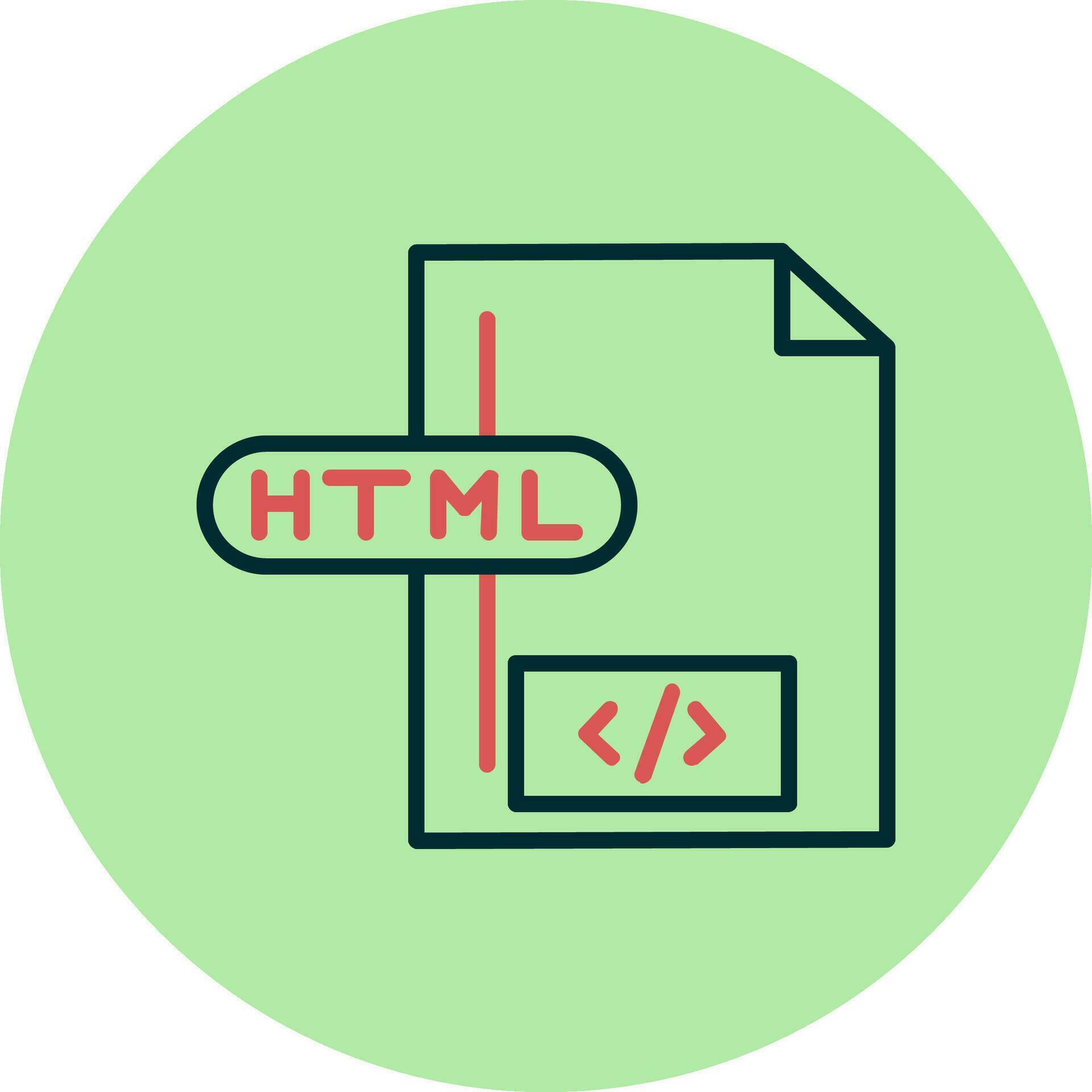 Html File Vector Icon 36825343 Vector Art at Vecteezy