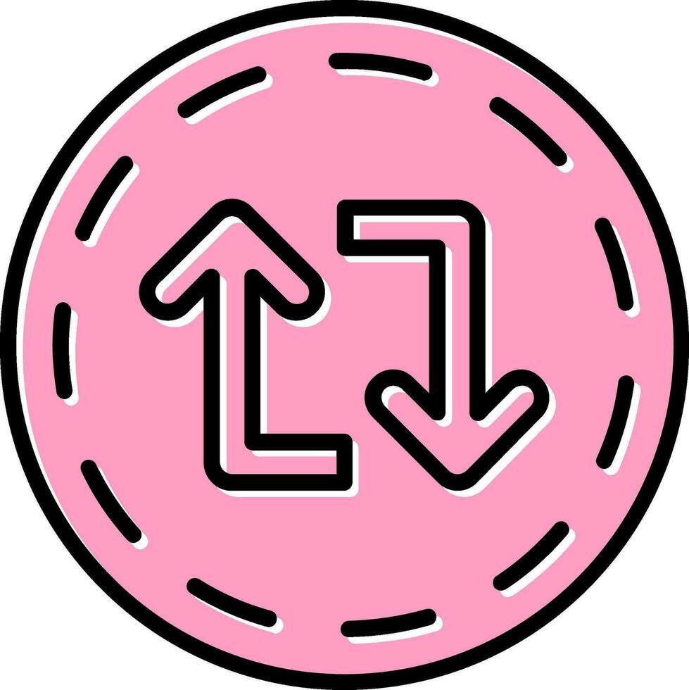 Loop Vector Icon 36825915 Vector Art at Vecteezy