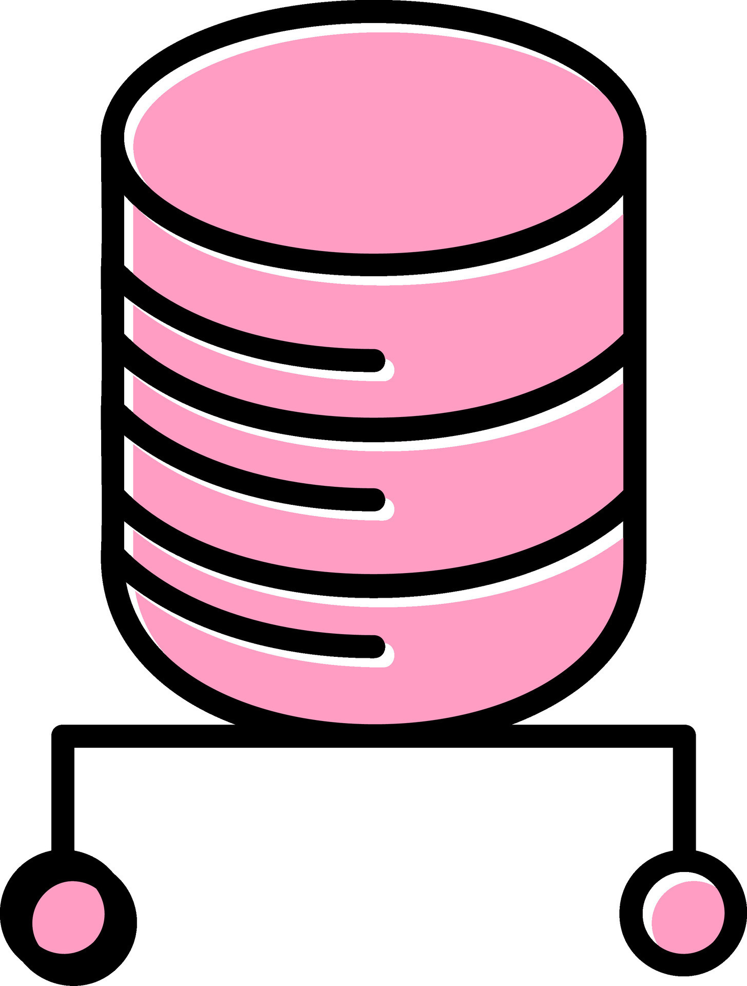 Data Server Vector Icon 36826156 Vector Art At Vecteezy
