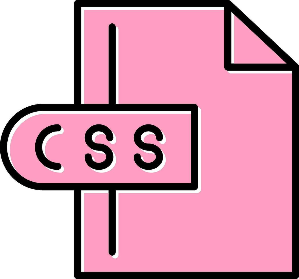 Css File Vector Icon 36826174 Vector Art At Vecteezy
