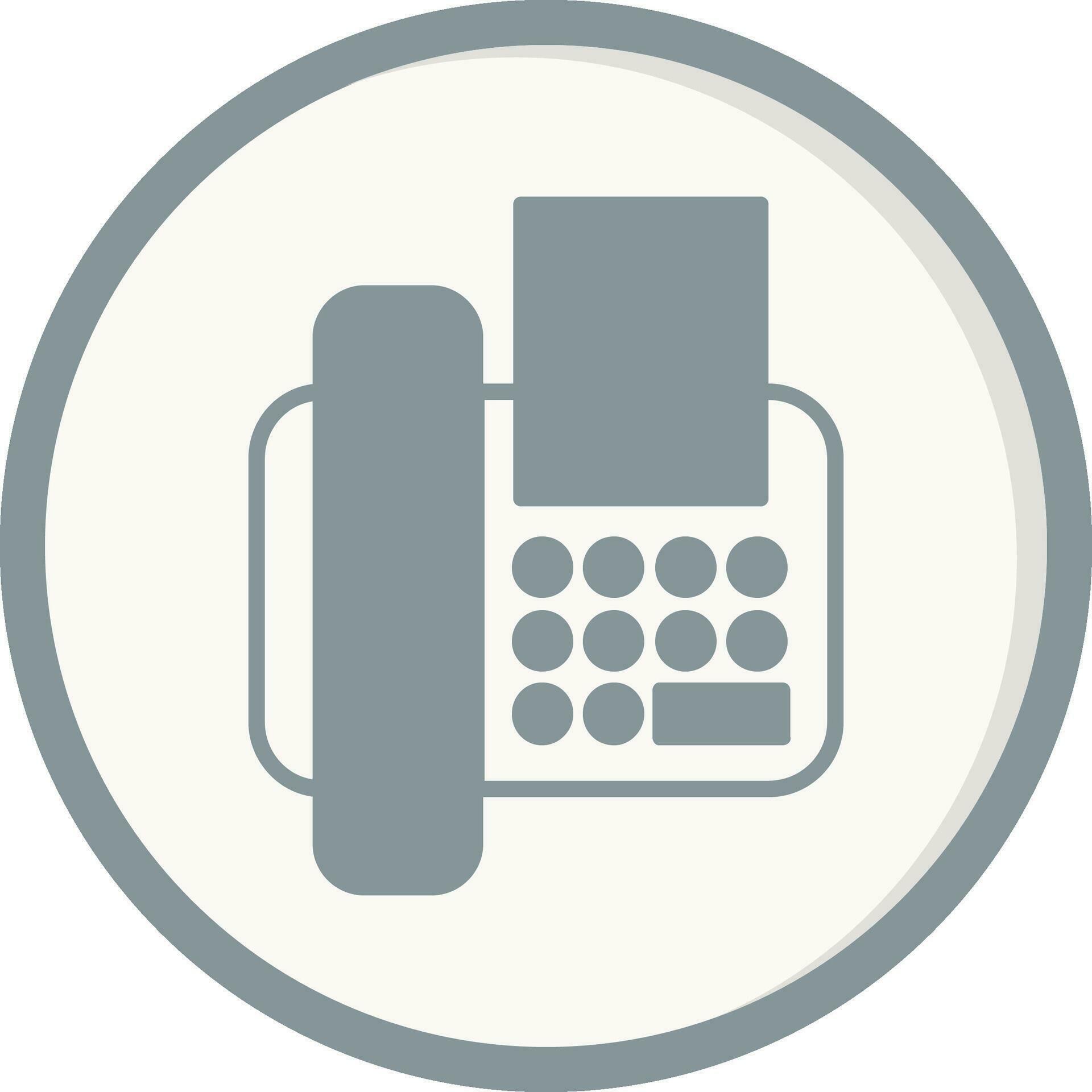 Fax Vector Icon 36844050 Vector Art at Vecteezy