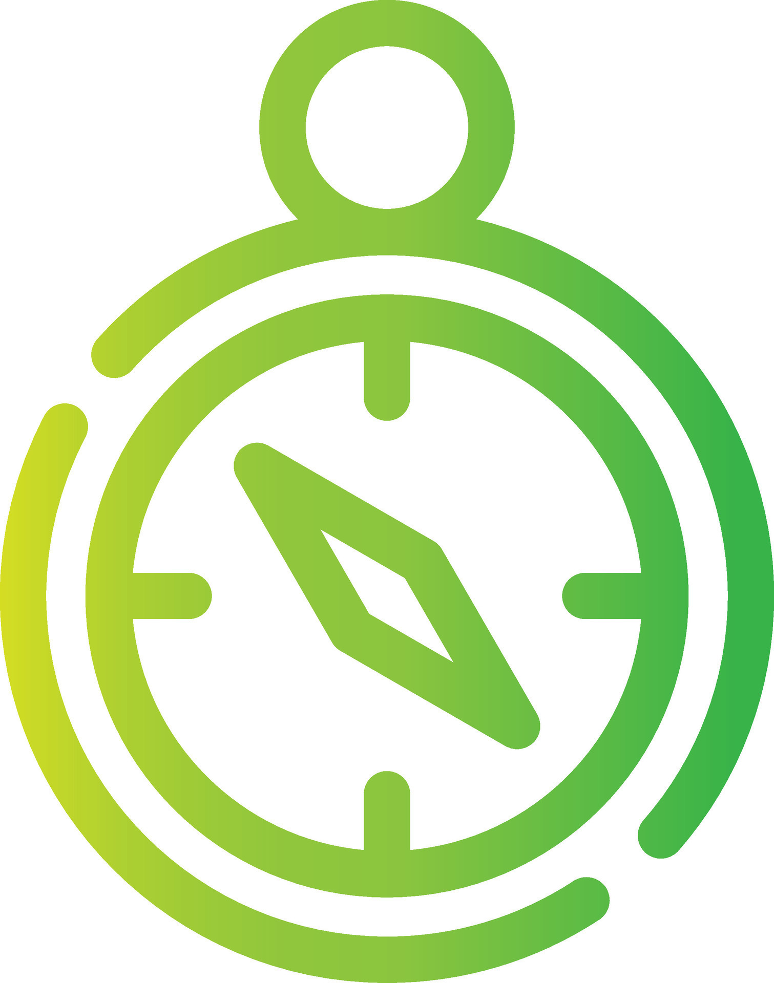Compass Creative Icon Design 36861997 Vector Art At Vecteezy