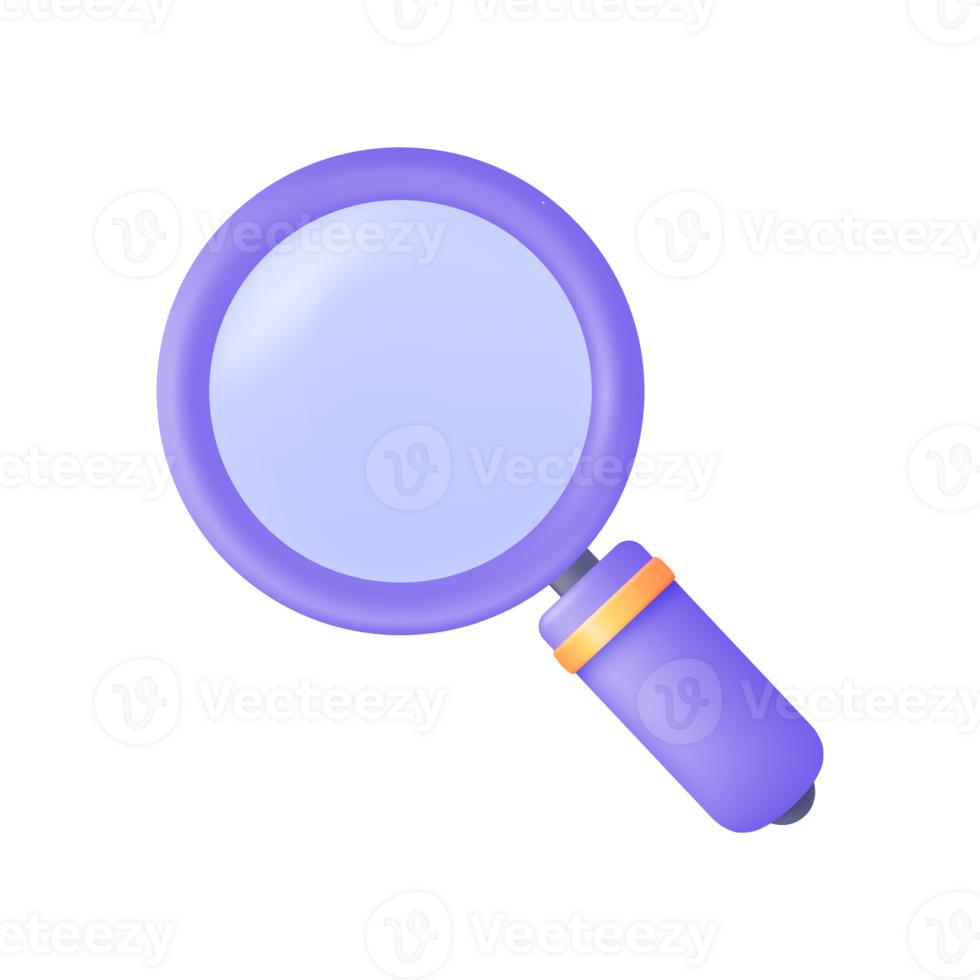 3D magnifying glass exploring. 36876092 PNG 3D magnifying glass exploring. 36876092 PNG