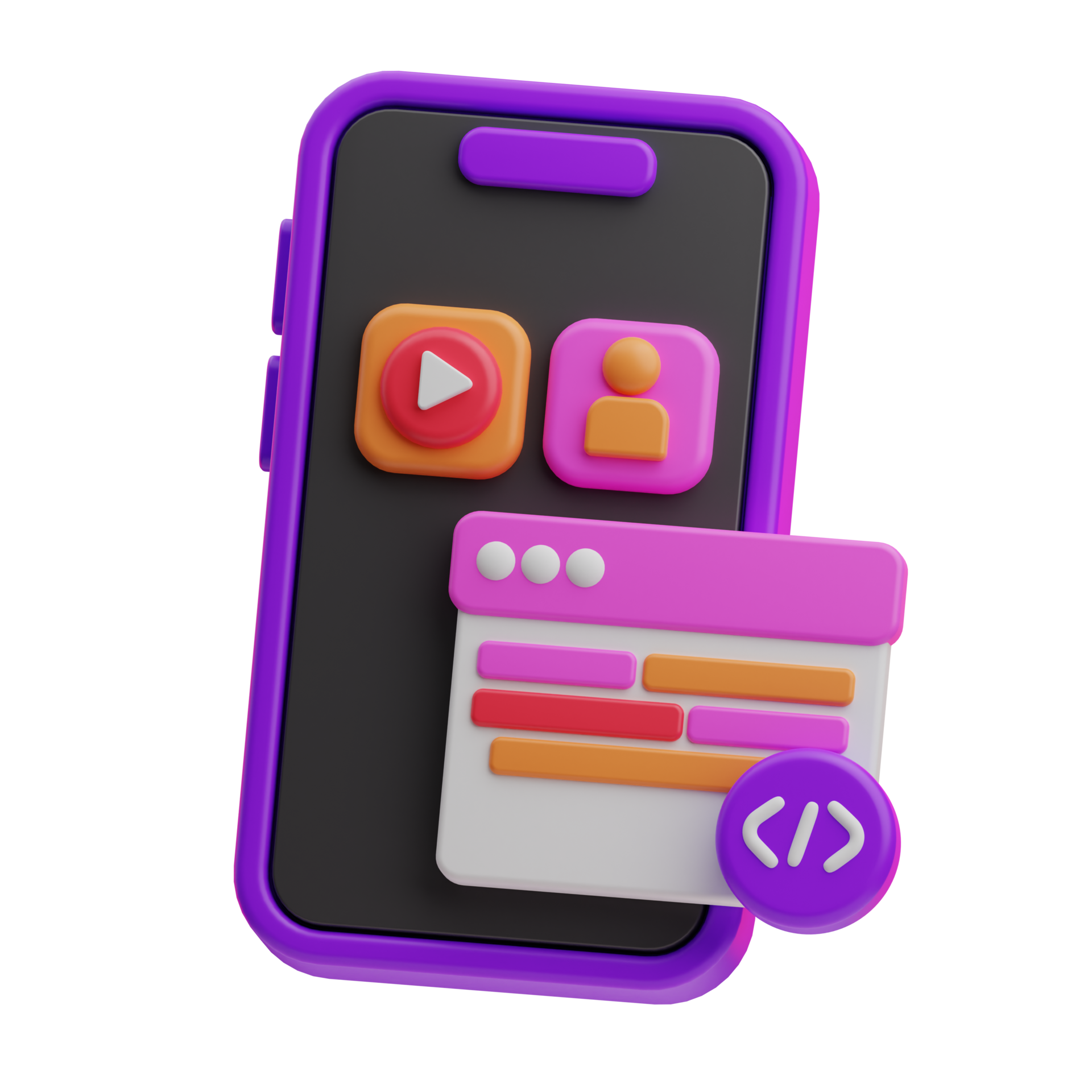 coding App Development illustration 3d 36876784 PNG coding App Development illustration 3d 36876784 PNG