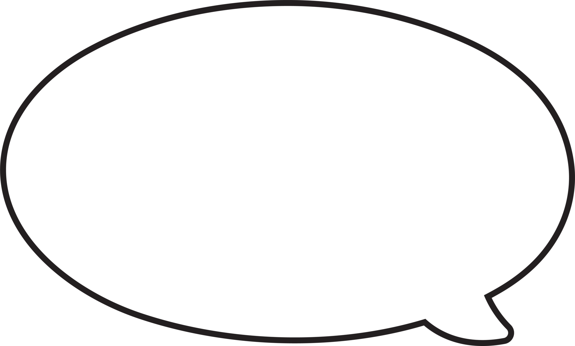 Hand Drawn Speech Bubbles Doodle Illustration 36877234 Png
