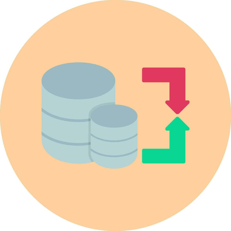 Data Migration Vector Icon 36880141 Vector Art At Vecteezy