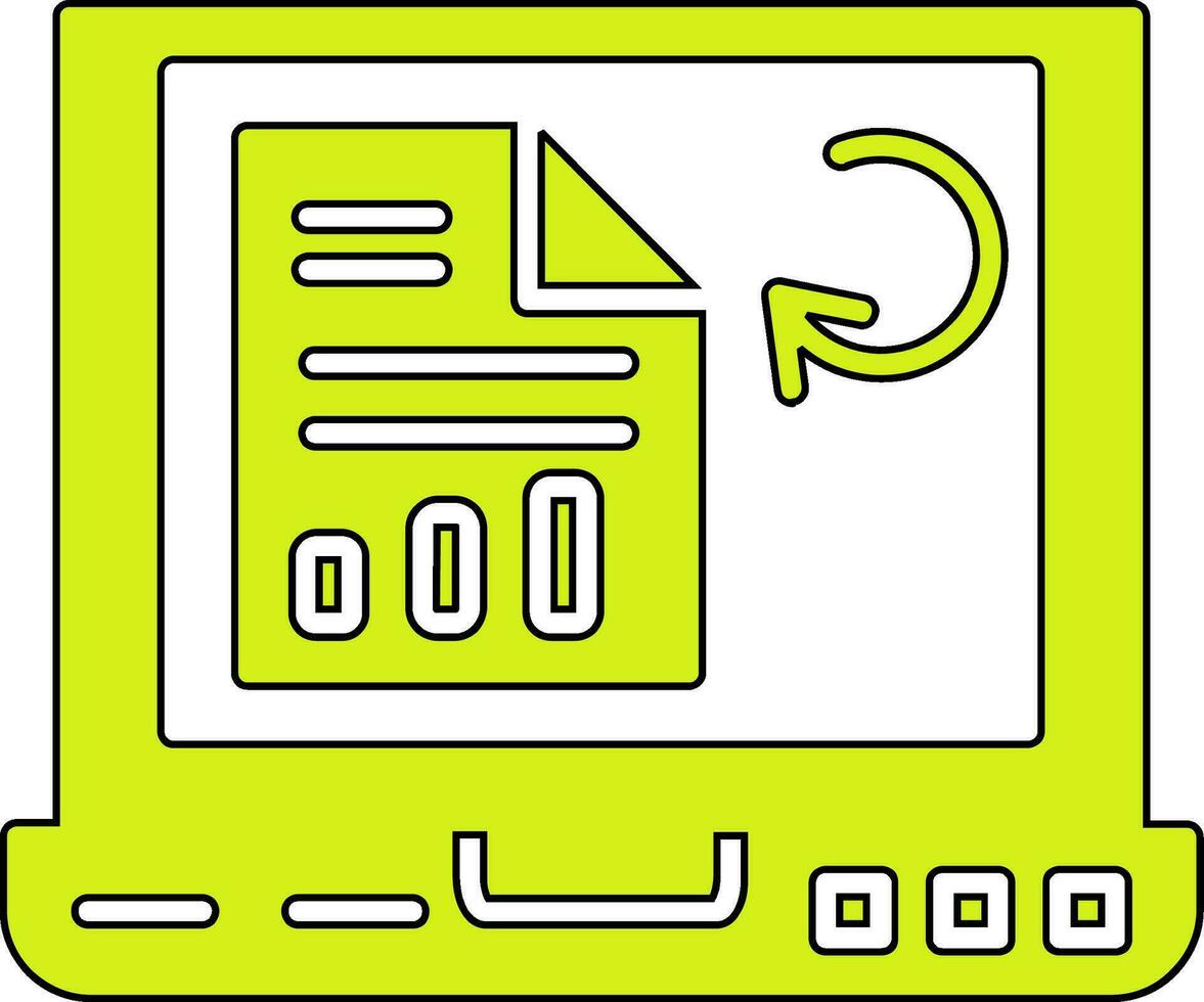 Refresh Data Vector Icon 36881027 Vector Art at Vecteezy