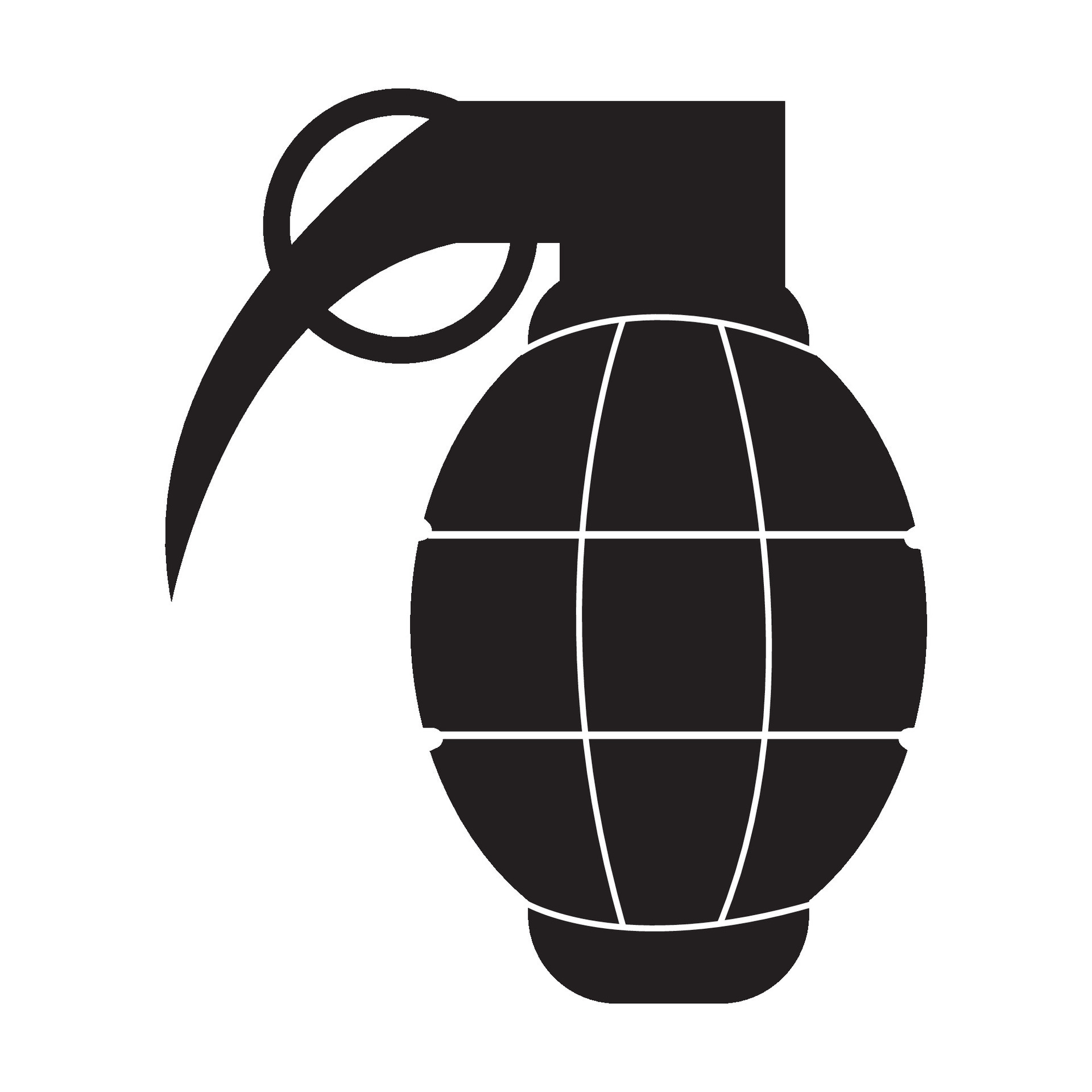 grenade icon logo vector design template 36882997 Vector Art at Vecteezy