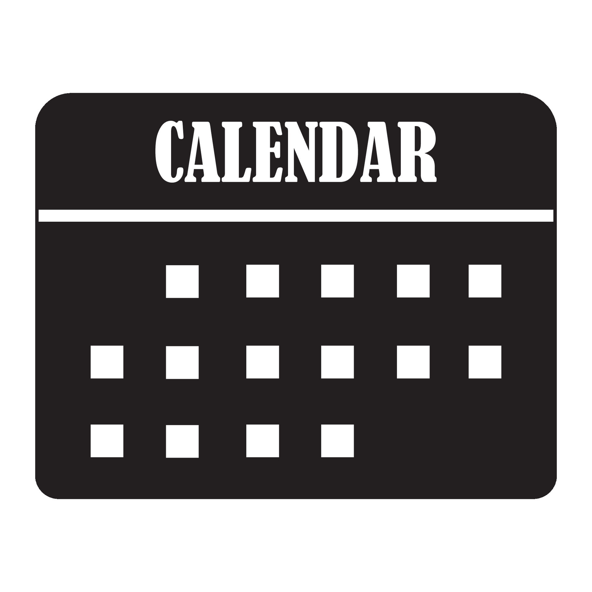 calendar icon logo vector design template 36884064 Vector Art at Vecteezy