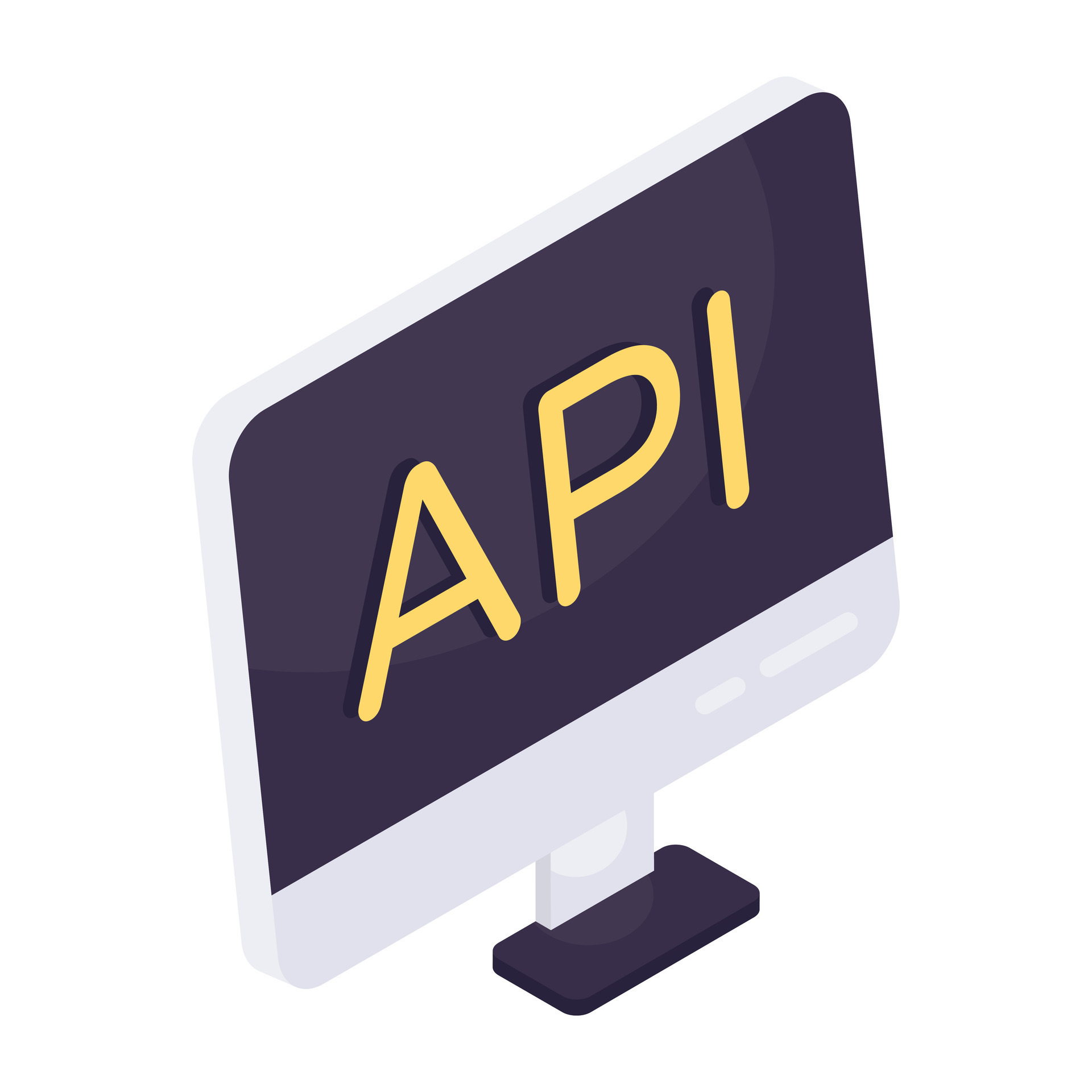 Modern Design Icon Of Api Application Programming Interface 36885580