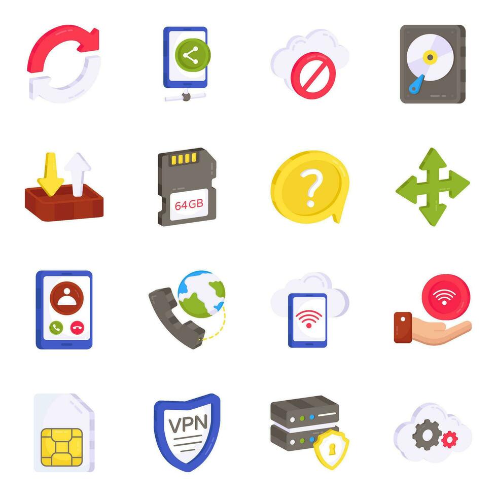 Pack of Networking Flat Icons 36886721 Vector Art at Vecteezy Pack of Networking Flat Icons 36886721 Vector Art at Vecteezy