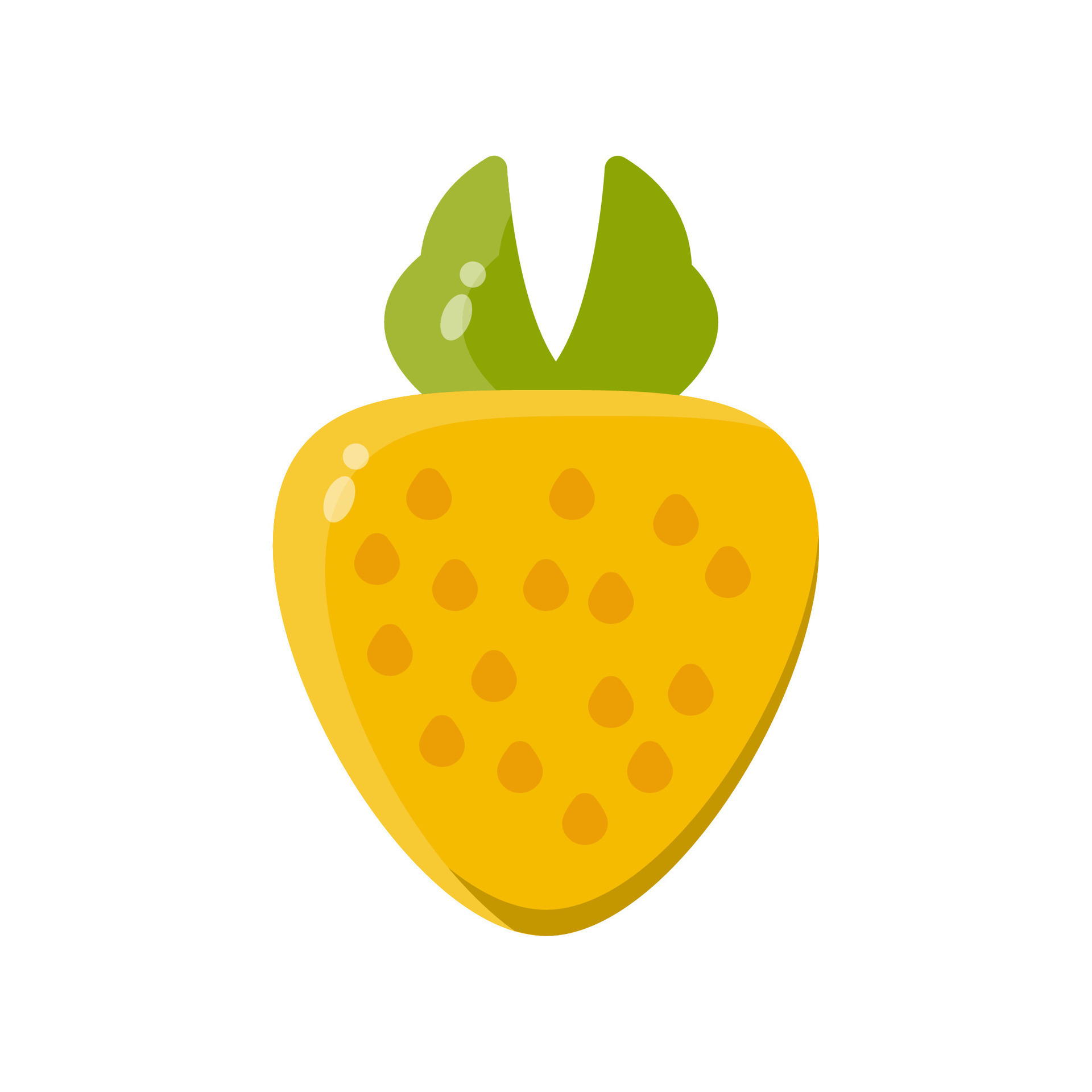 Strawberry Icon Vector Or Logo Illustration Style 36887085 Vector Art At Vecteezy