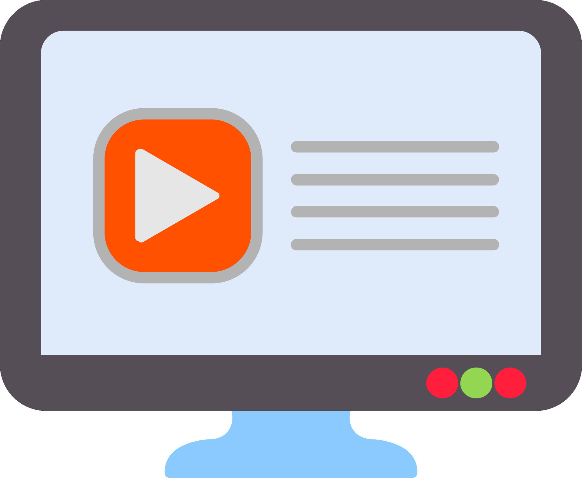 Tutorial Flat Icon 36894096 Vector Art at Vecteezy