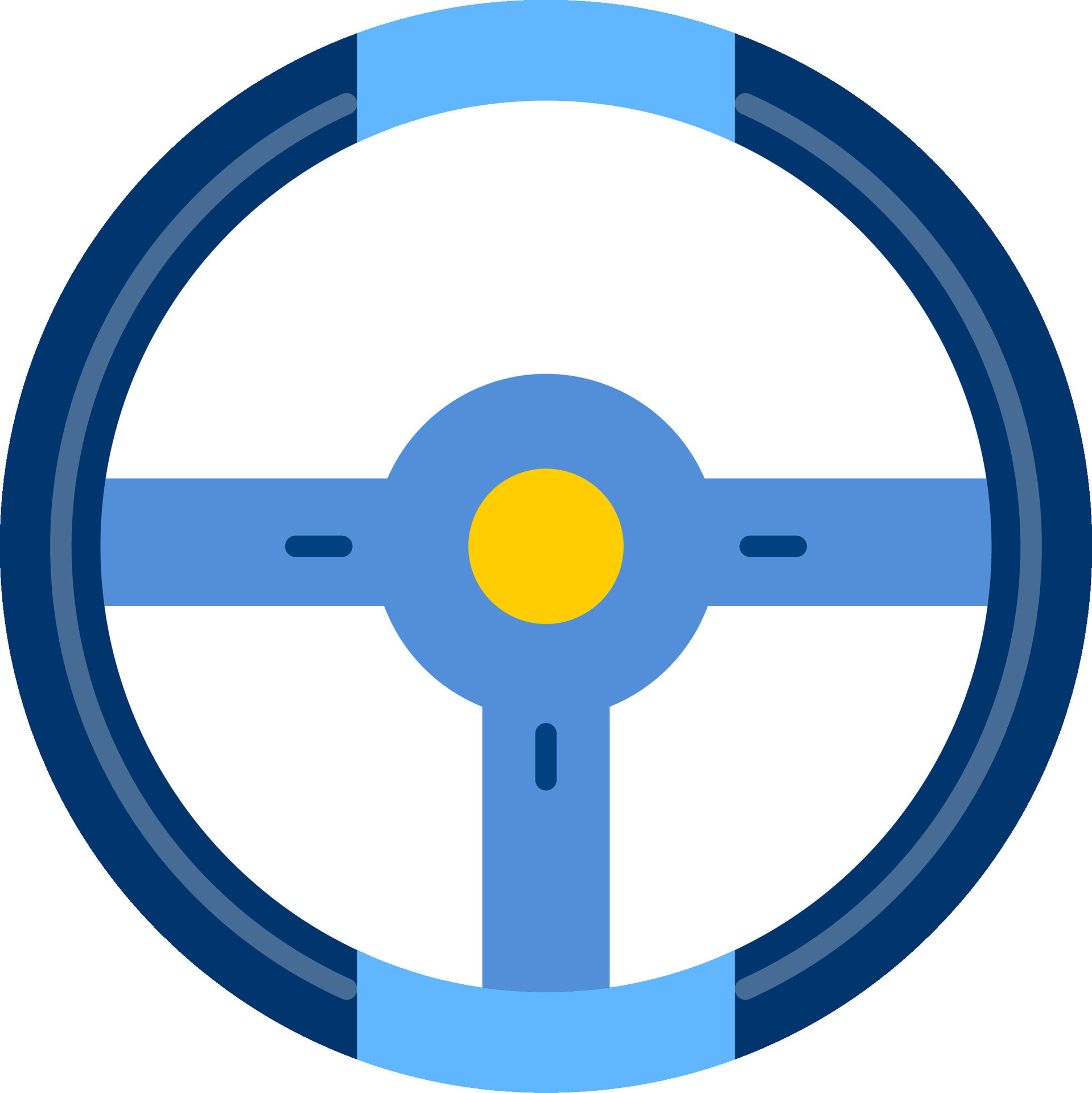 Steering Wheel Flat Icon 36894910 Vector Art at Vecteezy