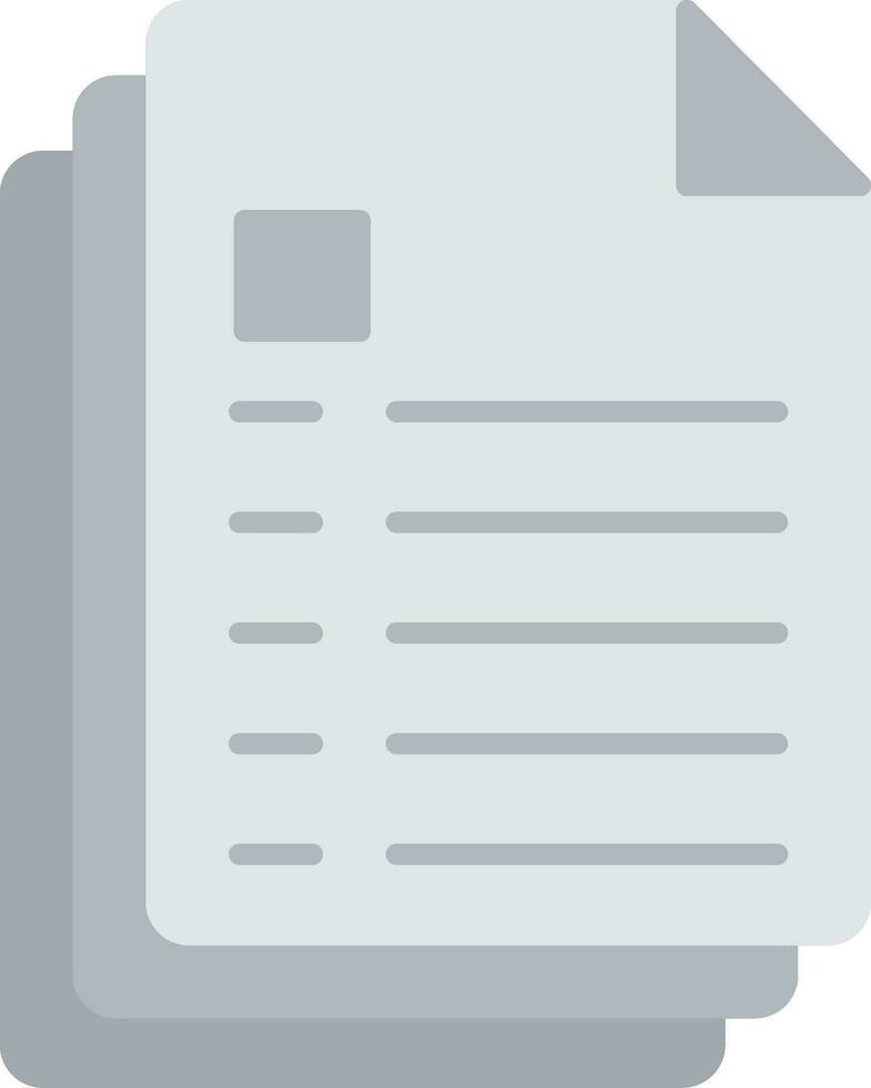 Files Flat Icon 36897455 Vector Art at Vecteezy