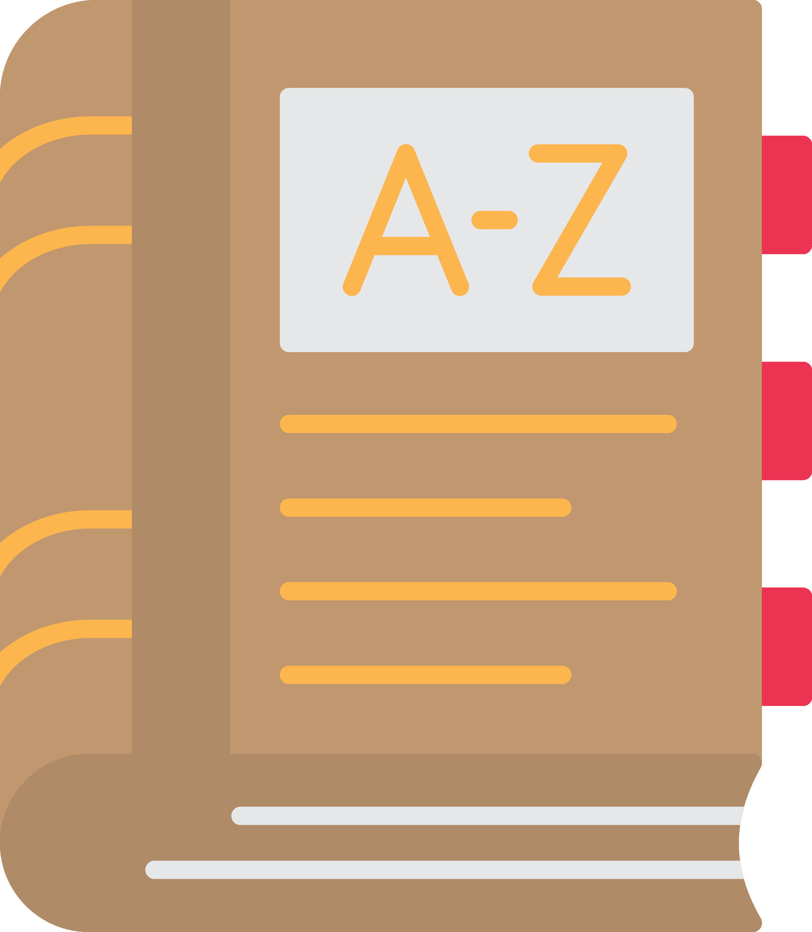 Dictionary Flat Icon 36897675 Vector Art at Vecteezy Dictionary Flat Icon 36897675 Vector Art at Vecteezy