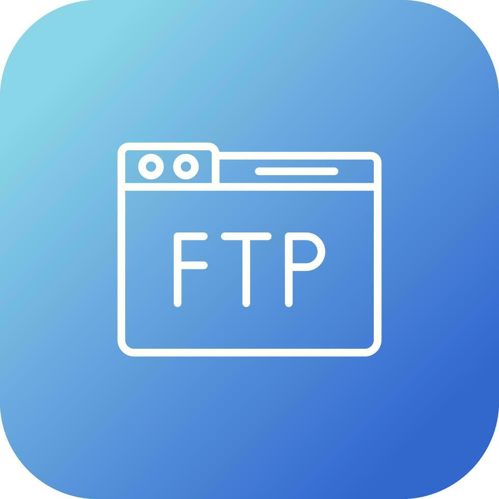 Ftp Vector Icon 36899454 Vector Art at Vecteezy