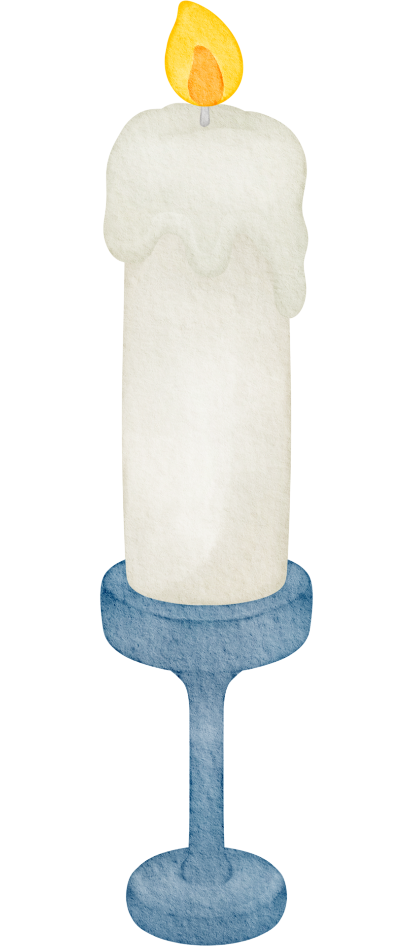 watercolor candle clip art 36906542 PNG