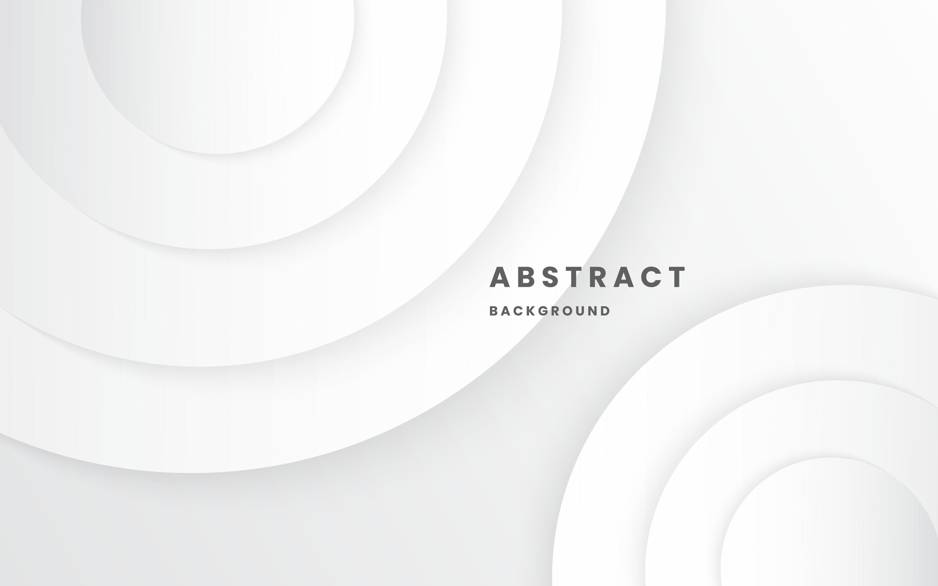 Modern Abstract Background Elegant Circle Shape Design White Gradient