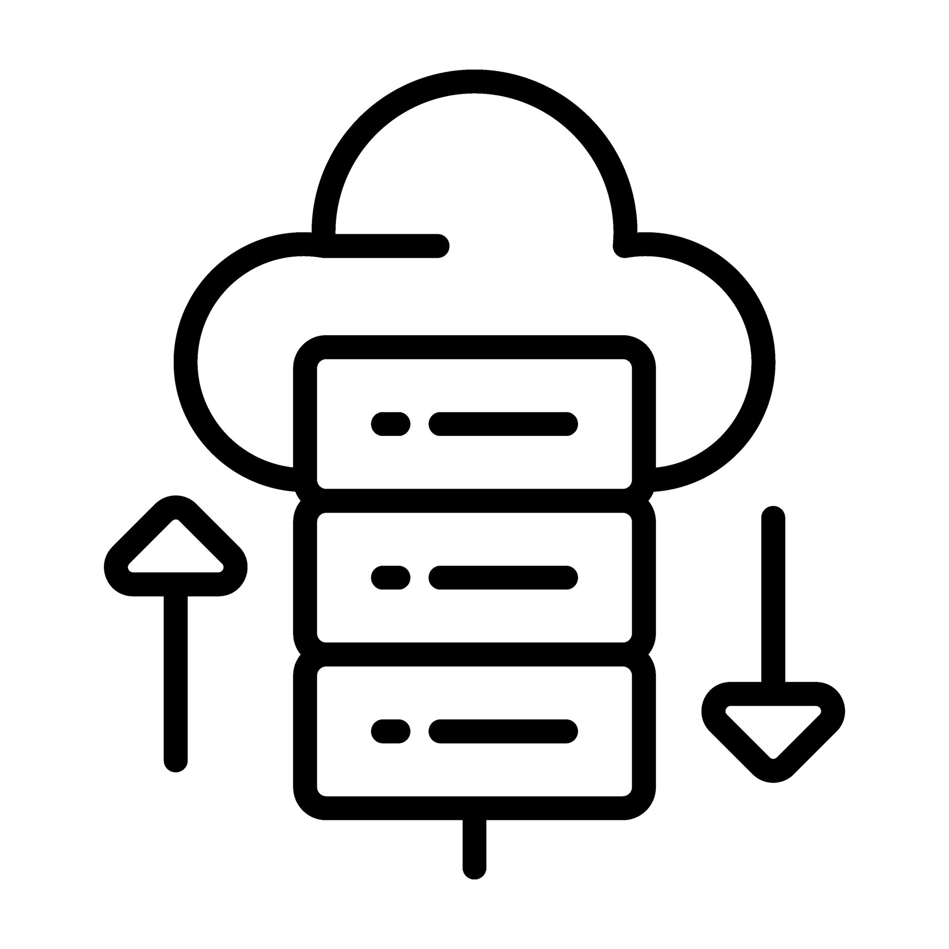 Web Server Vector Icon 36908860 Vector Art At Vecteezy