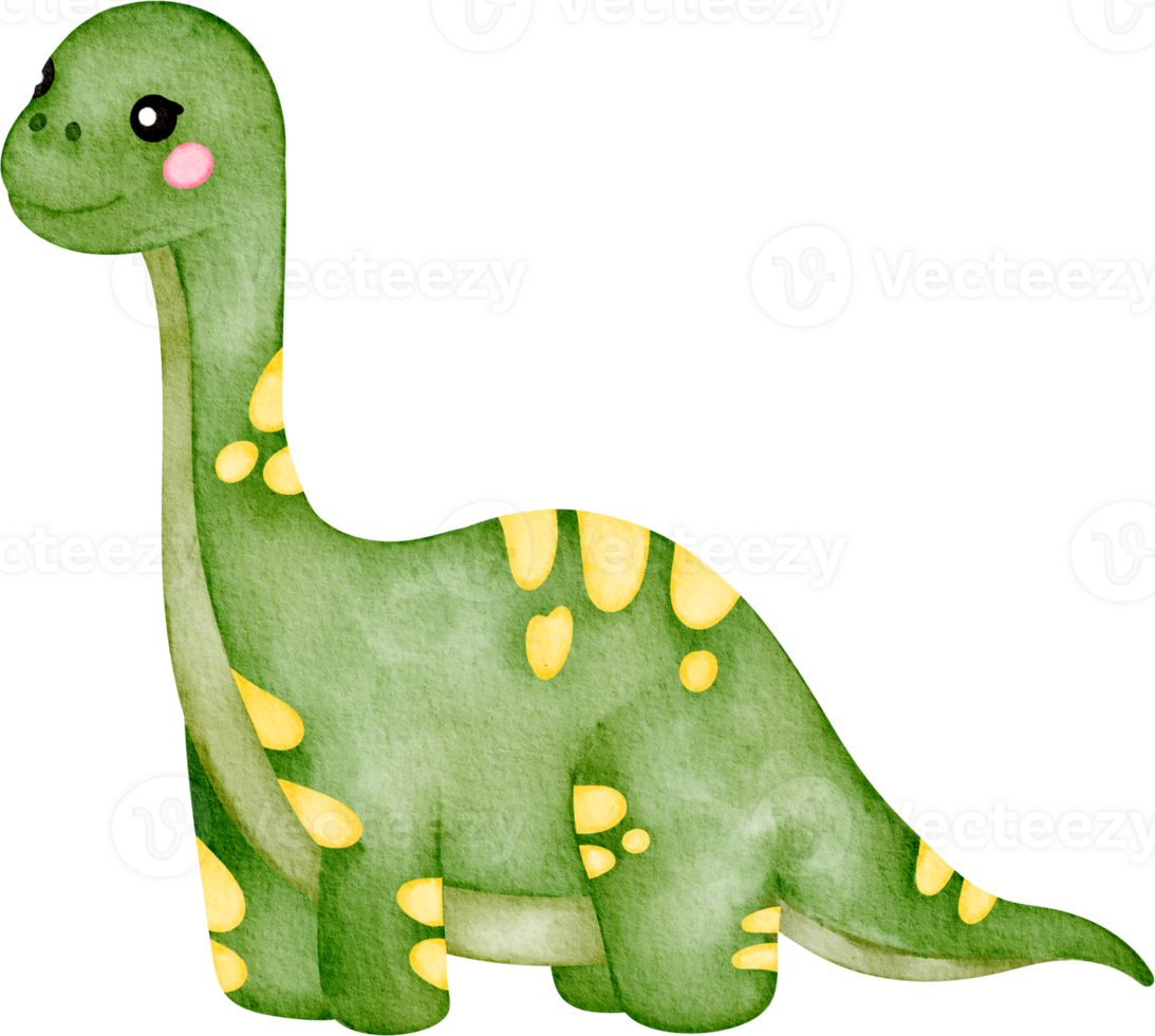 watercolor dinosaur clip art 36909412 PNG