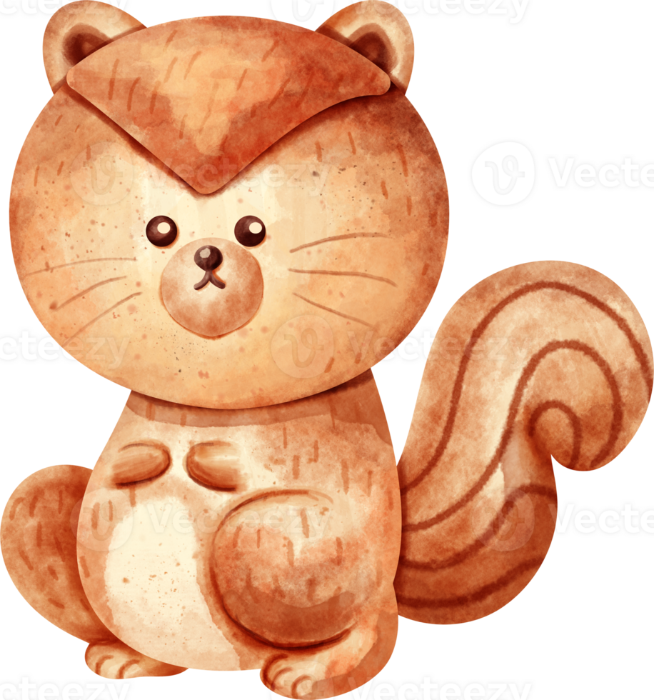watercolor animal squirrel 36910791 PNG