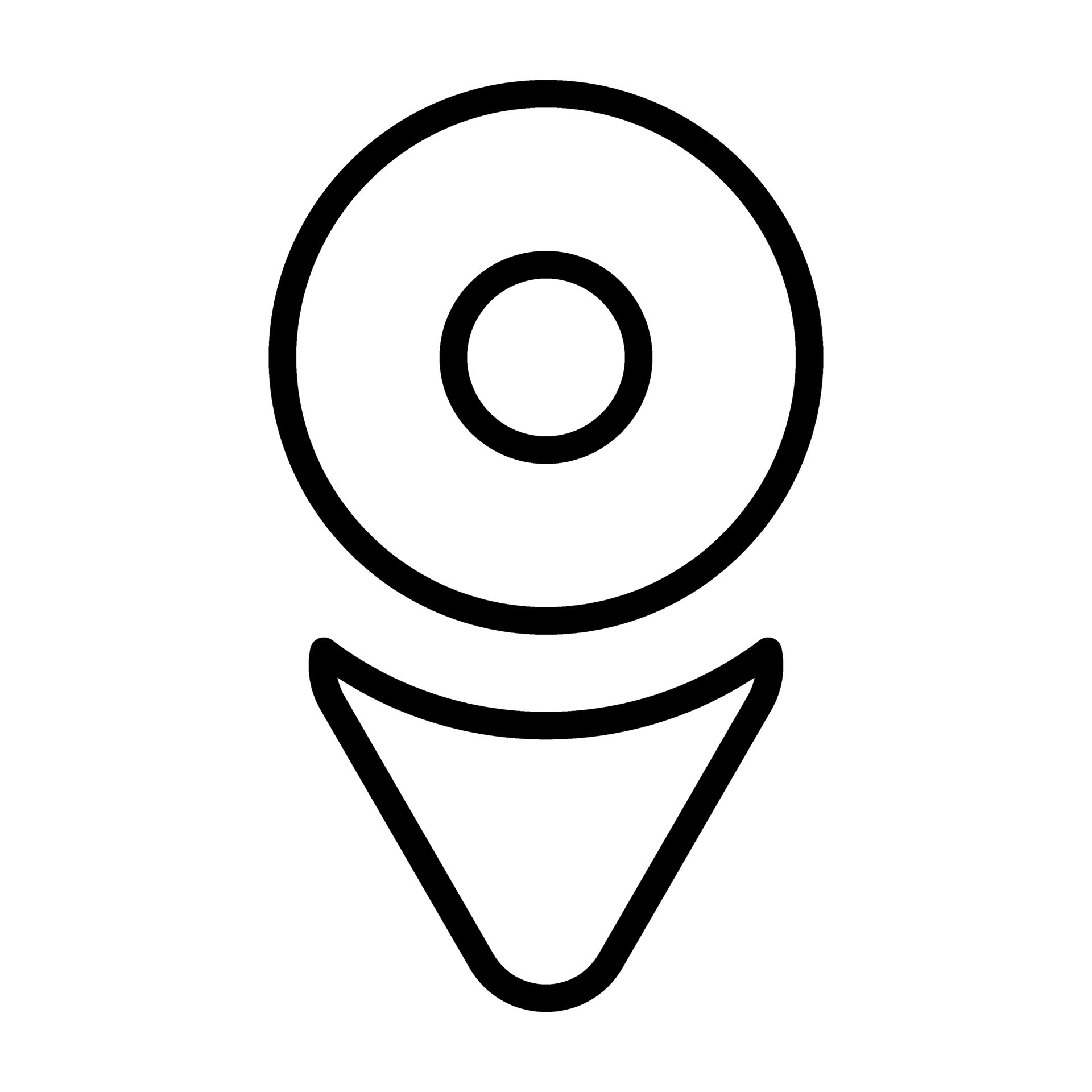 Scroll Down Vector Icon 36910844 Vector Art At Vecteezy