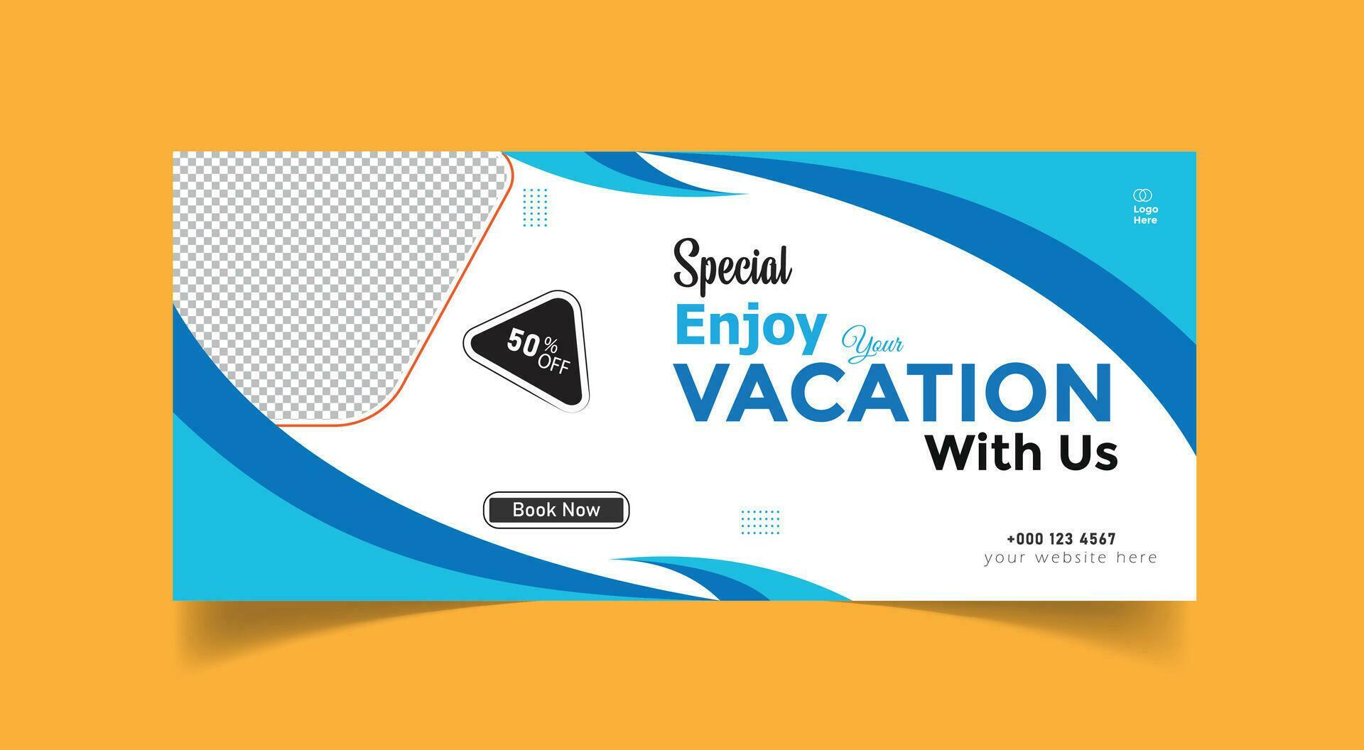 Vector Flat Design Travel Agency Template Design 36911286 Vector Art At Vecteezy