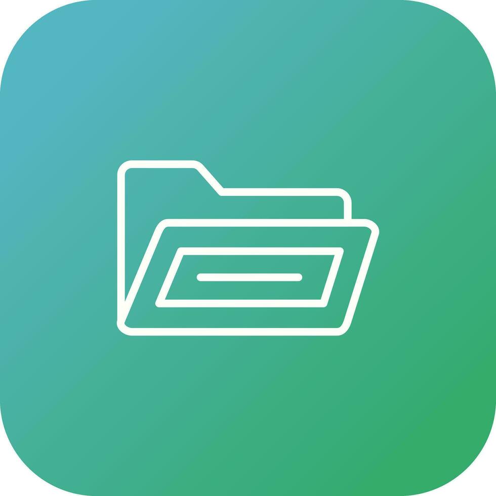 Open File Folder Vector Icon 36912762 Vector Art at Vecteezy