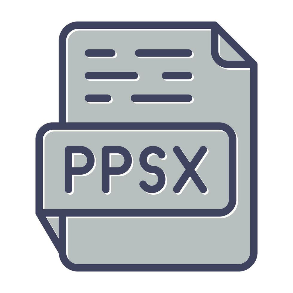 PPSX Vector Icon 36921892 Vector Art at Vecteezy