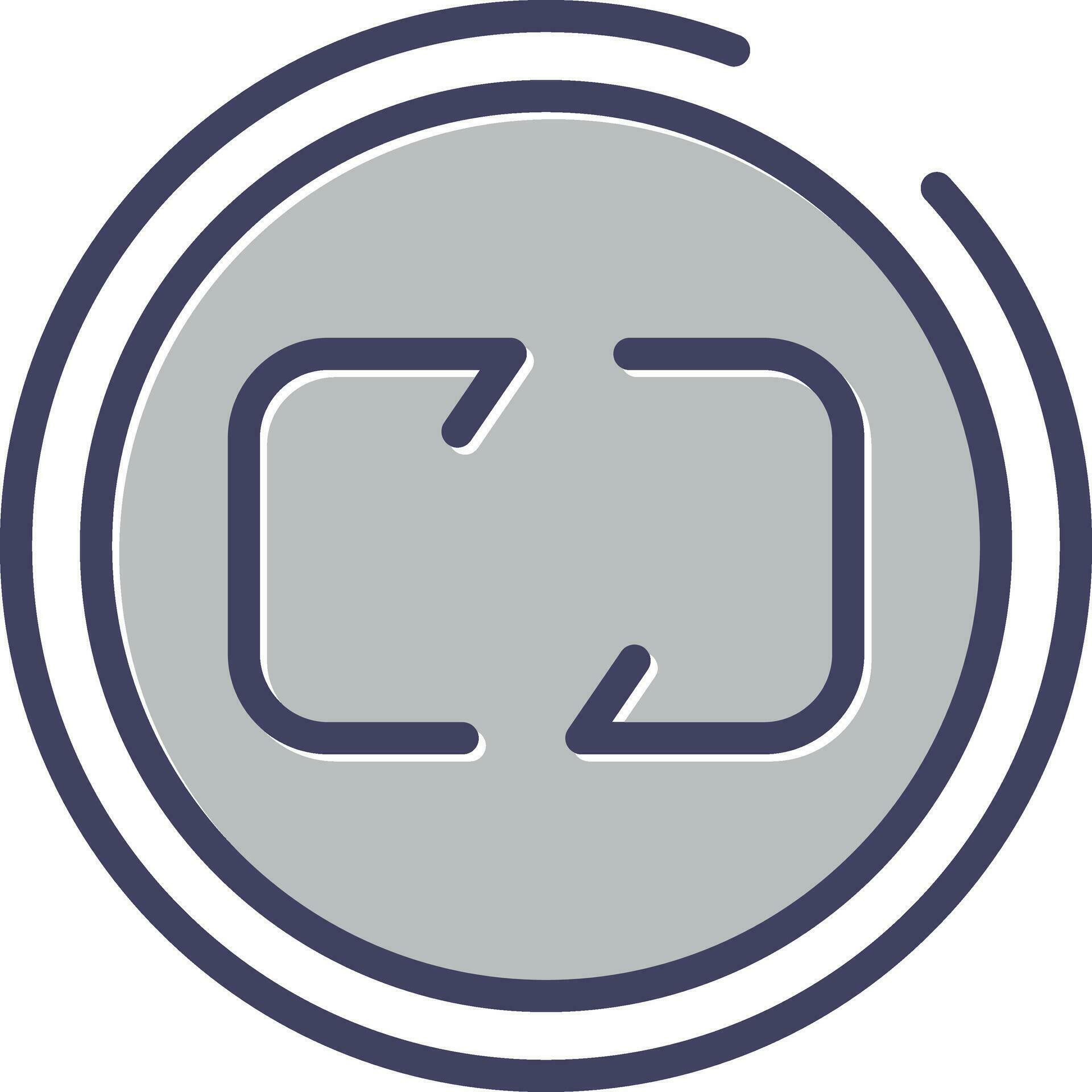 Repeat Icon Vector Icon 36922061 Vector Art at Vecteezy