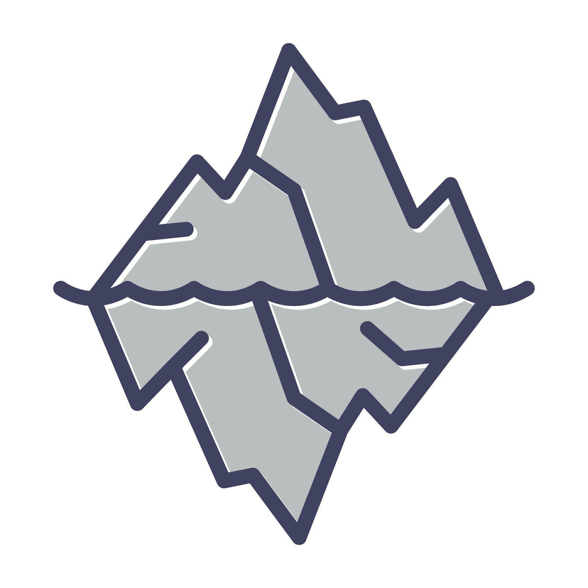 Glacier Vector Icon 36923602 Vector Art at Vecteezy