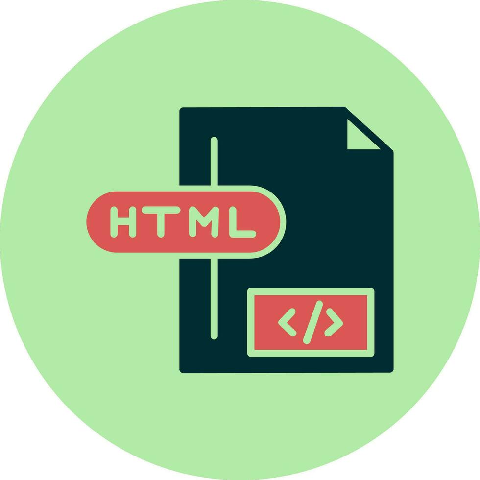 Html File Vector Icon 36931593 Vector Art at Vecteezy