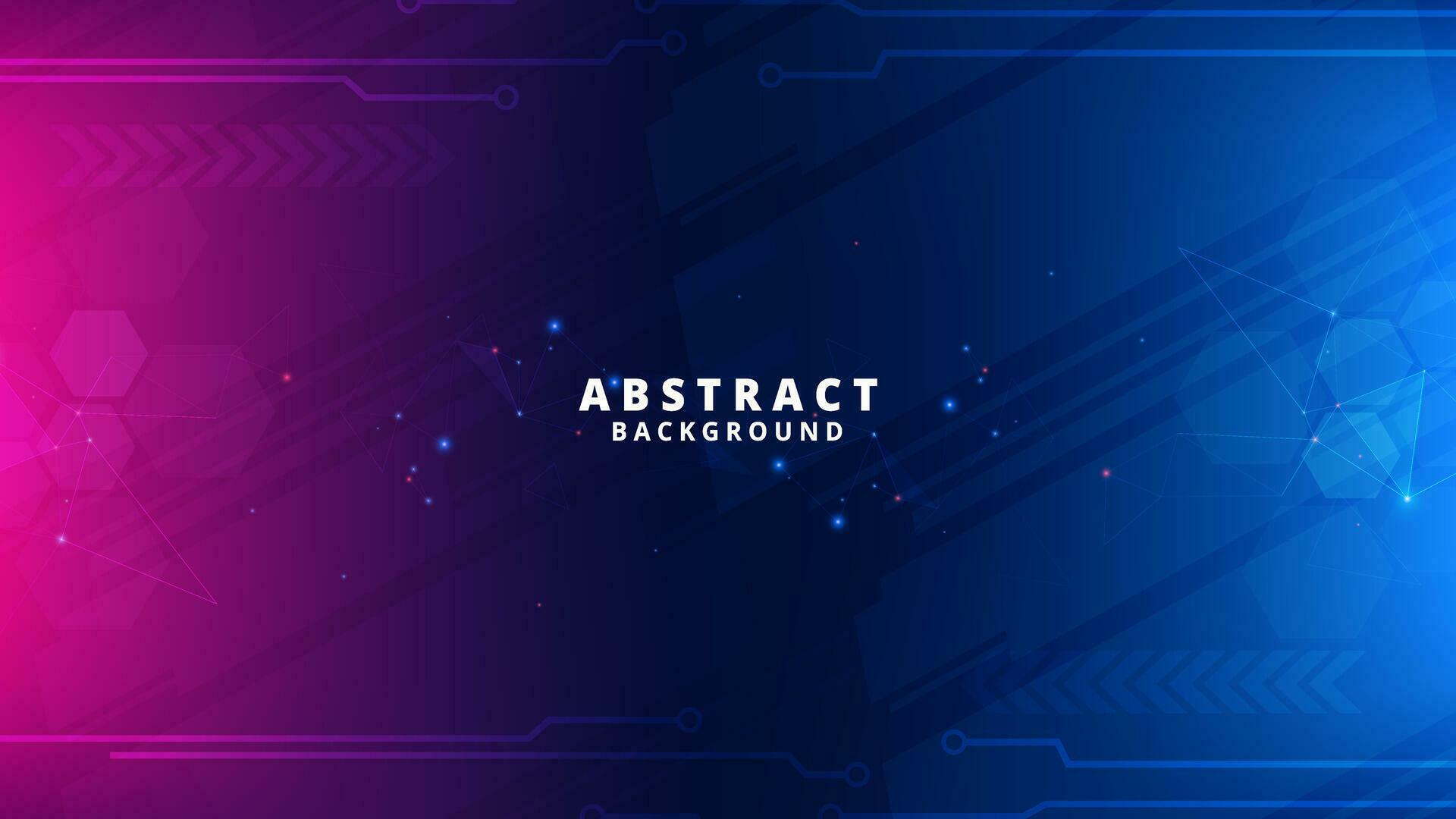 Gradient Digital technology background. Network connection dots and lines. Futuristic background ...