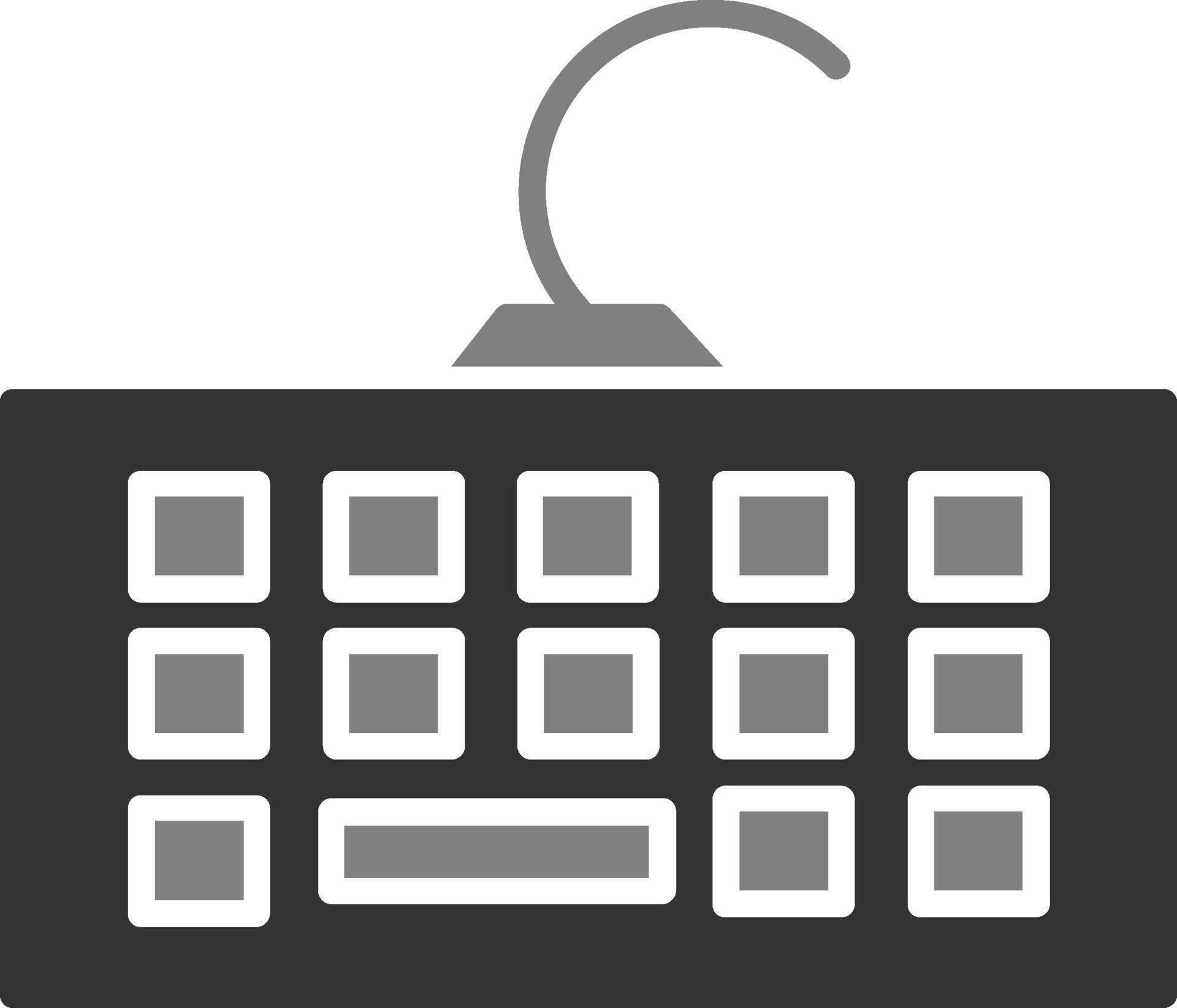 Computer Keyboard Vector Icon 36937657 Vector Art at Vecteezy